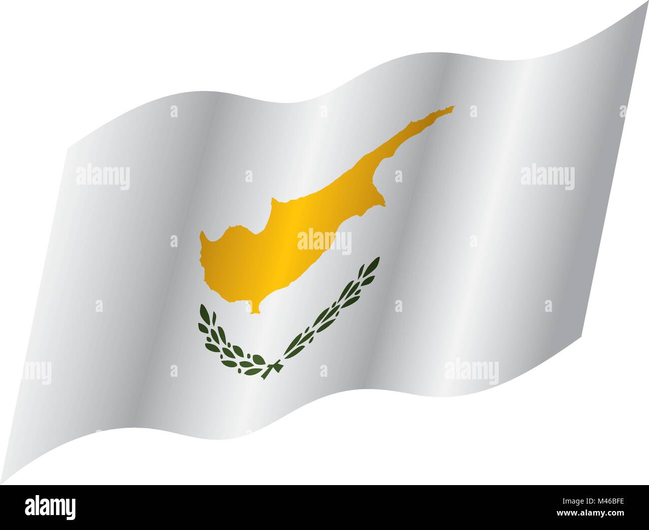 Cyprus flag, vector illustration Stock Vector Image & Art - Alamy