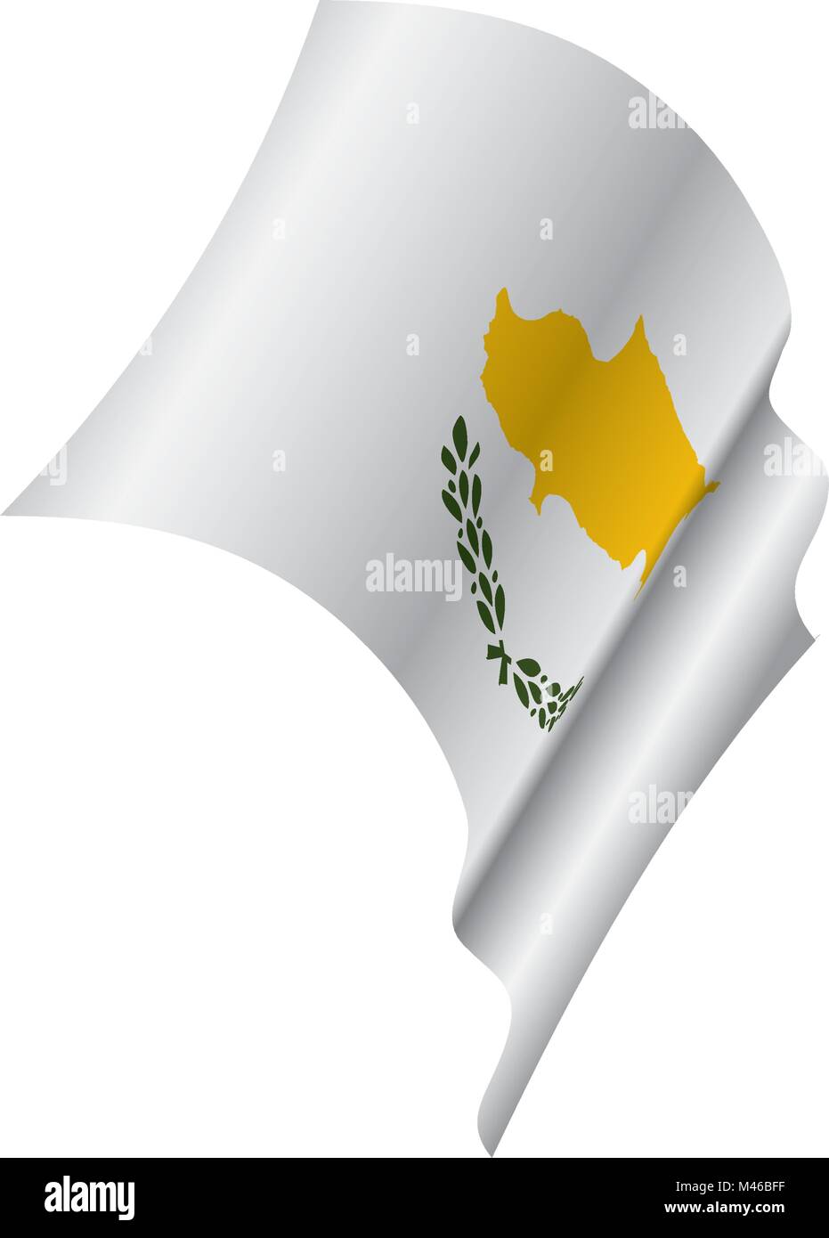Cyprus flag, vector illustration Stock Vector Image & Art - Alamy