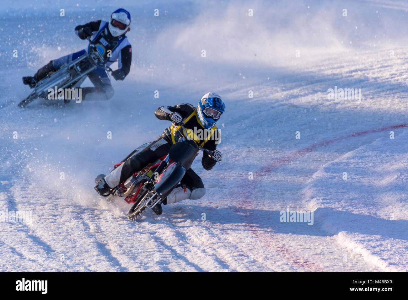 Ice speedway hi-res stock photography and images - Alamy