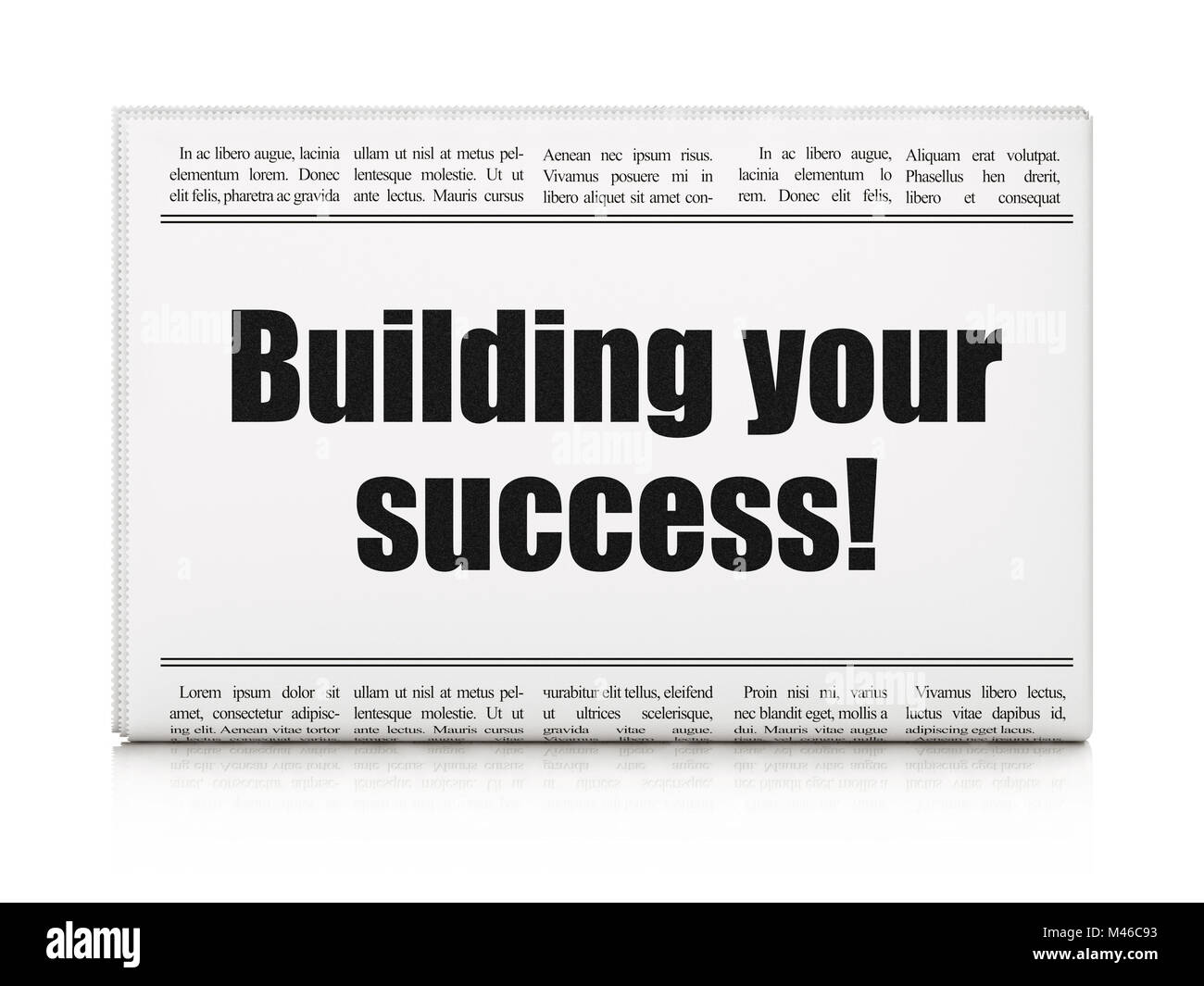 Daily news building Cut Out Stock Images & Pictures - Alamy