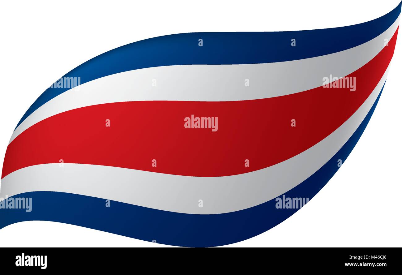 Costa Rica flag, vector illustration Stock Vector Image & Art - Alamy