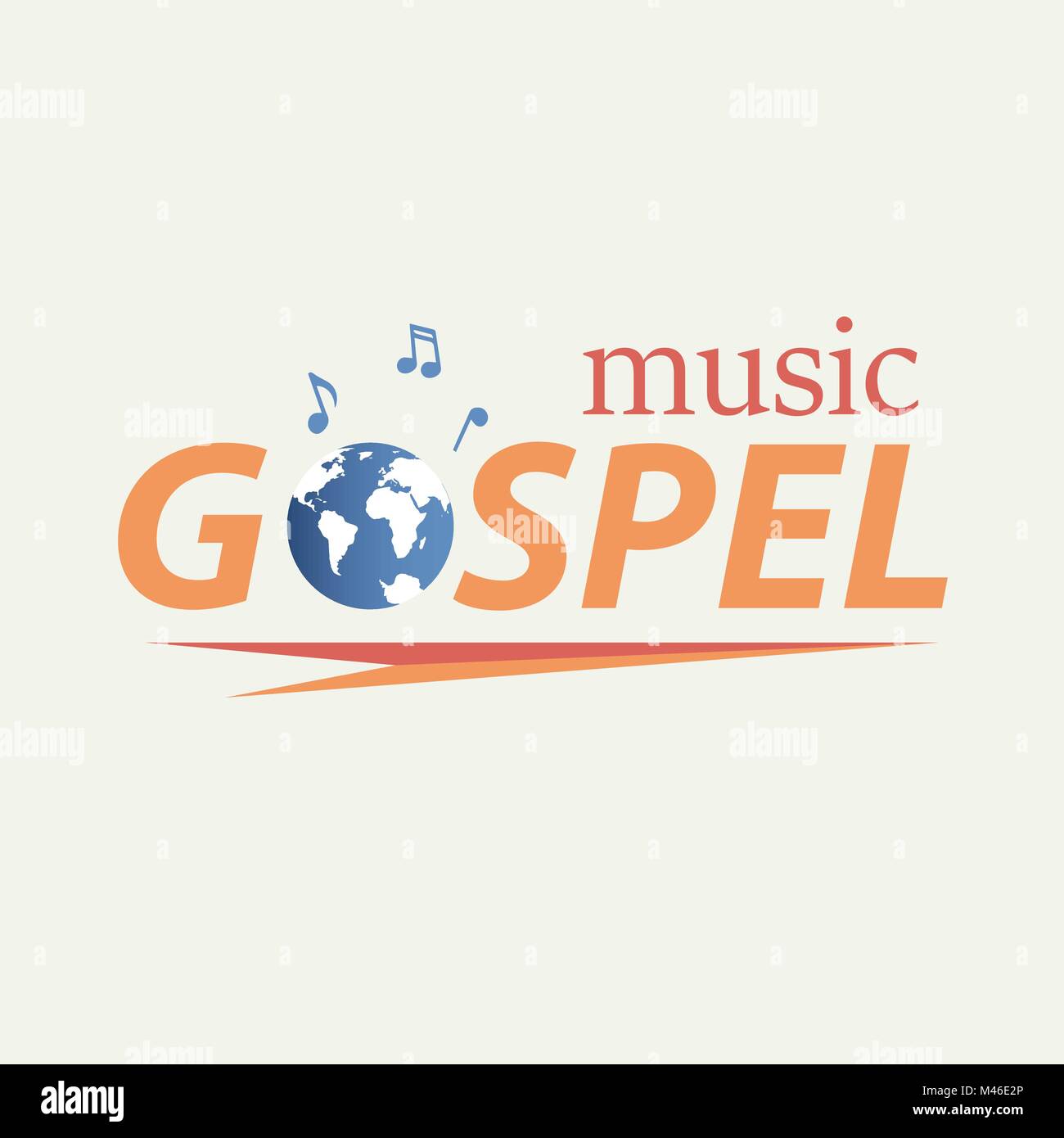 Church music Stock Vector Images - Alamy