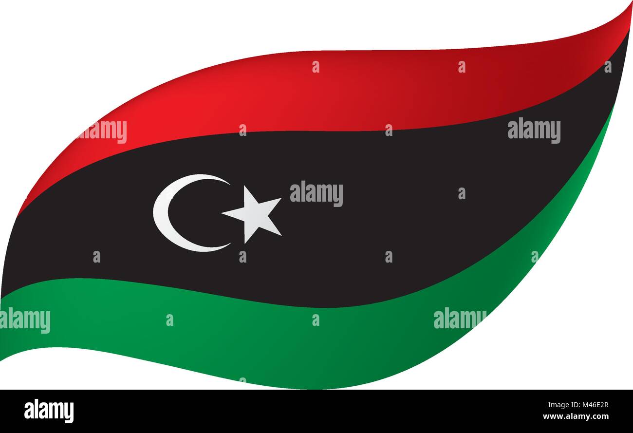 Libyan flag african union hi-res stock photography and images - Alamy