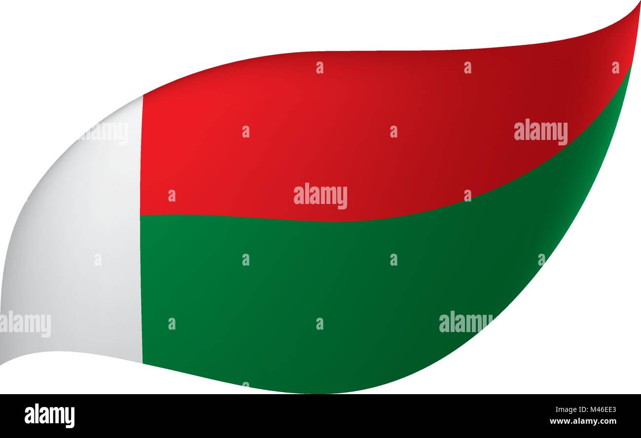 Madagascar flag, vector illustration Stock Vector Image & Art - Alamy
