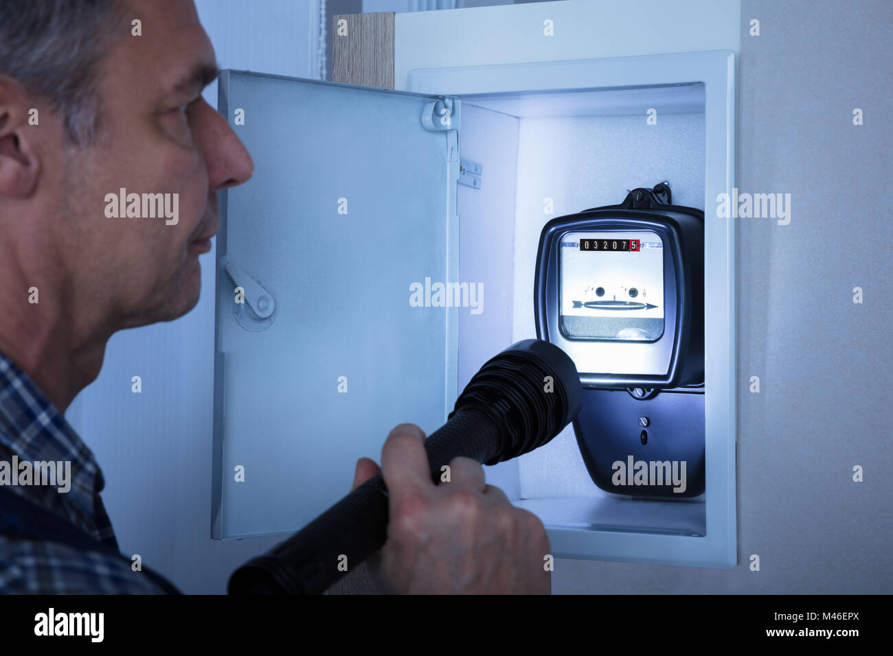 Electric meter box hi-res stock photography and images - Alamy