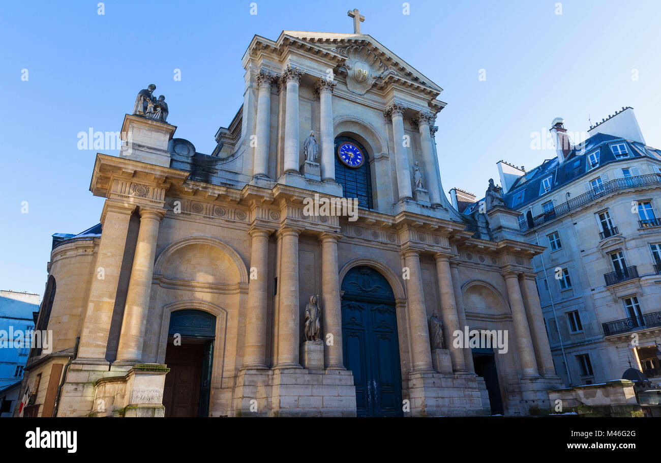 Church of Saint-Roch - a late Baroque church in Paris, dedicated to ...