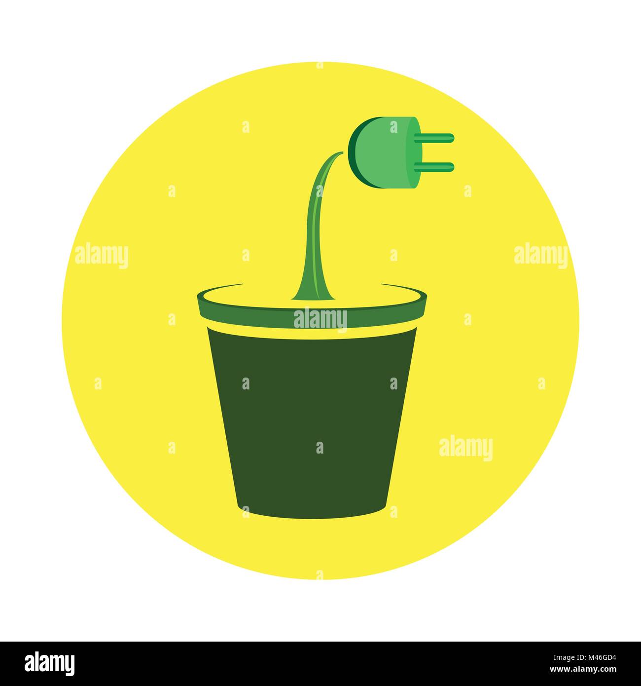 Natural gas electric power plant Cut Out Stock Images & Pictures - Alamy