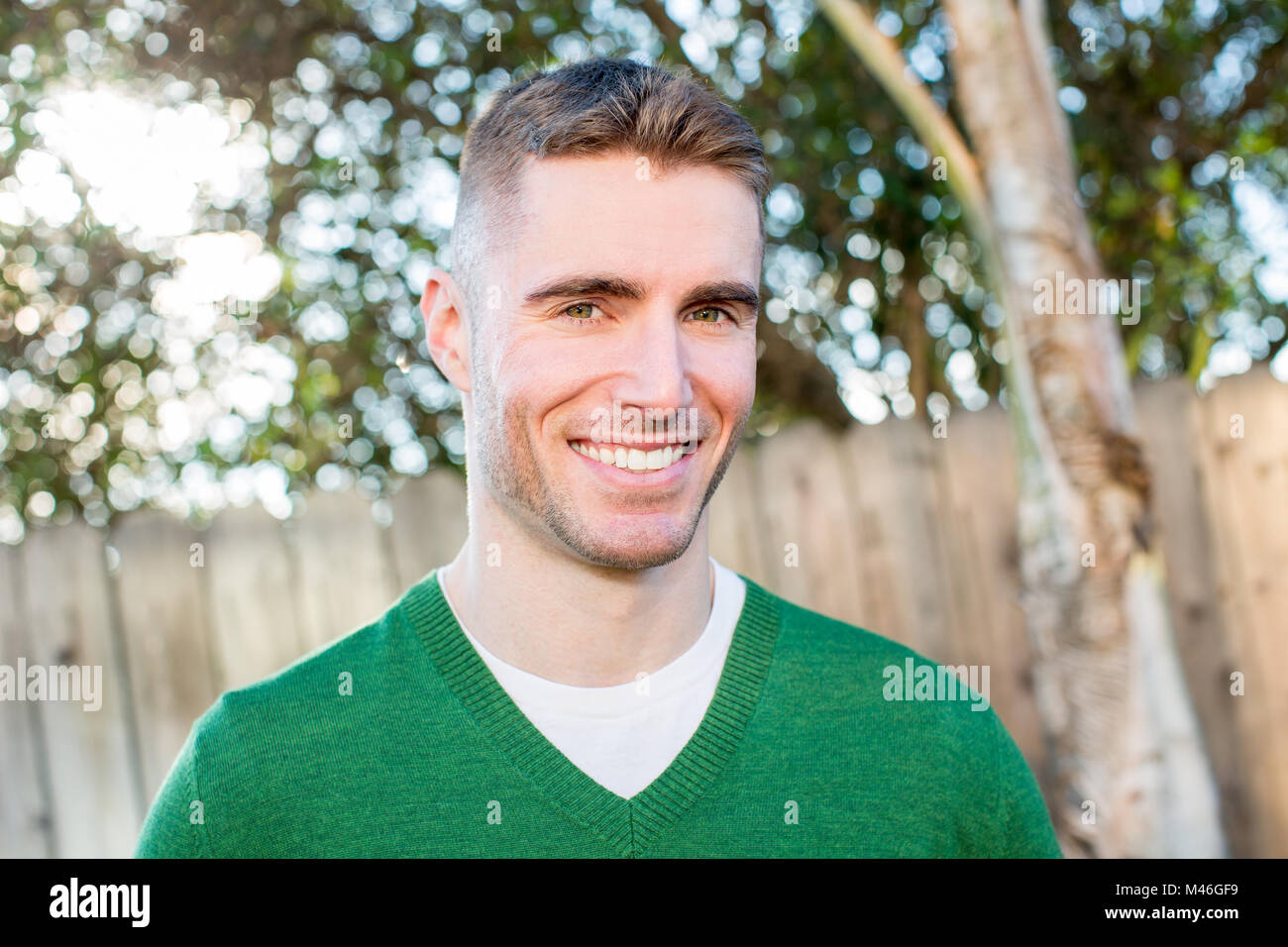 Friendly young man hi-res stock photography and images - Alamy