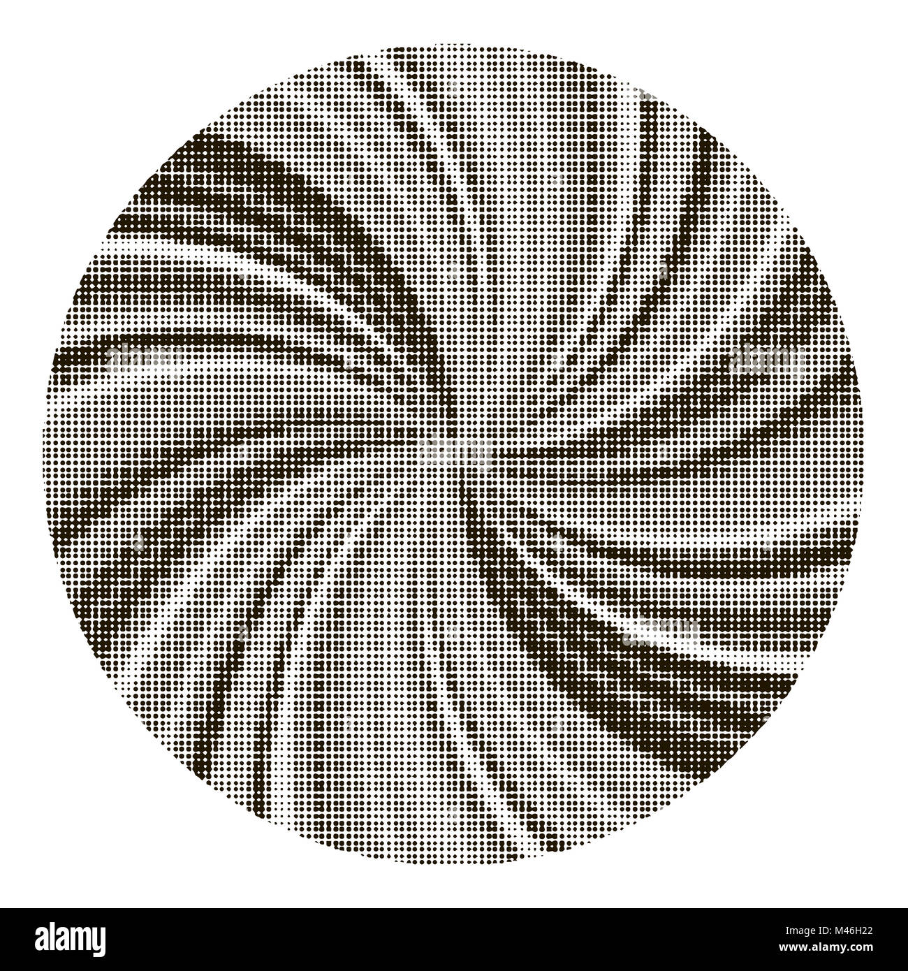 Circle halftone hi-res stock photography and images - Alamy