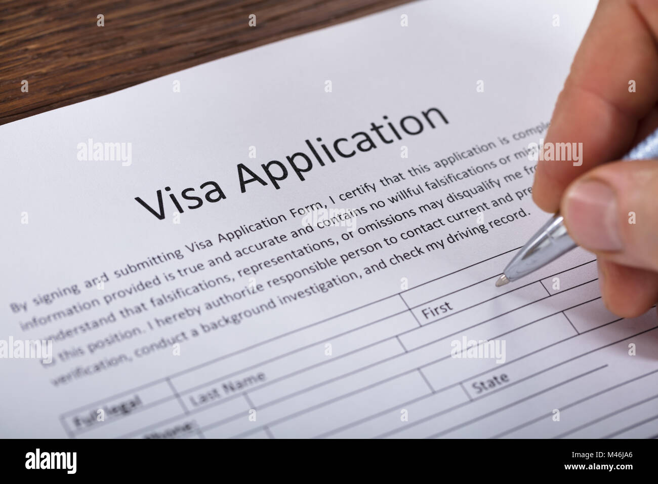 Business visa application hi-res stock photography and images - Alamy