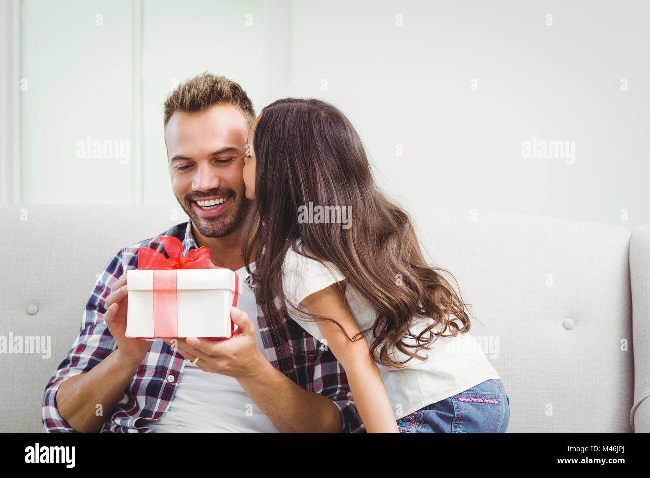 Daughter offering hi-res stock photography and images - Alamy