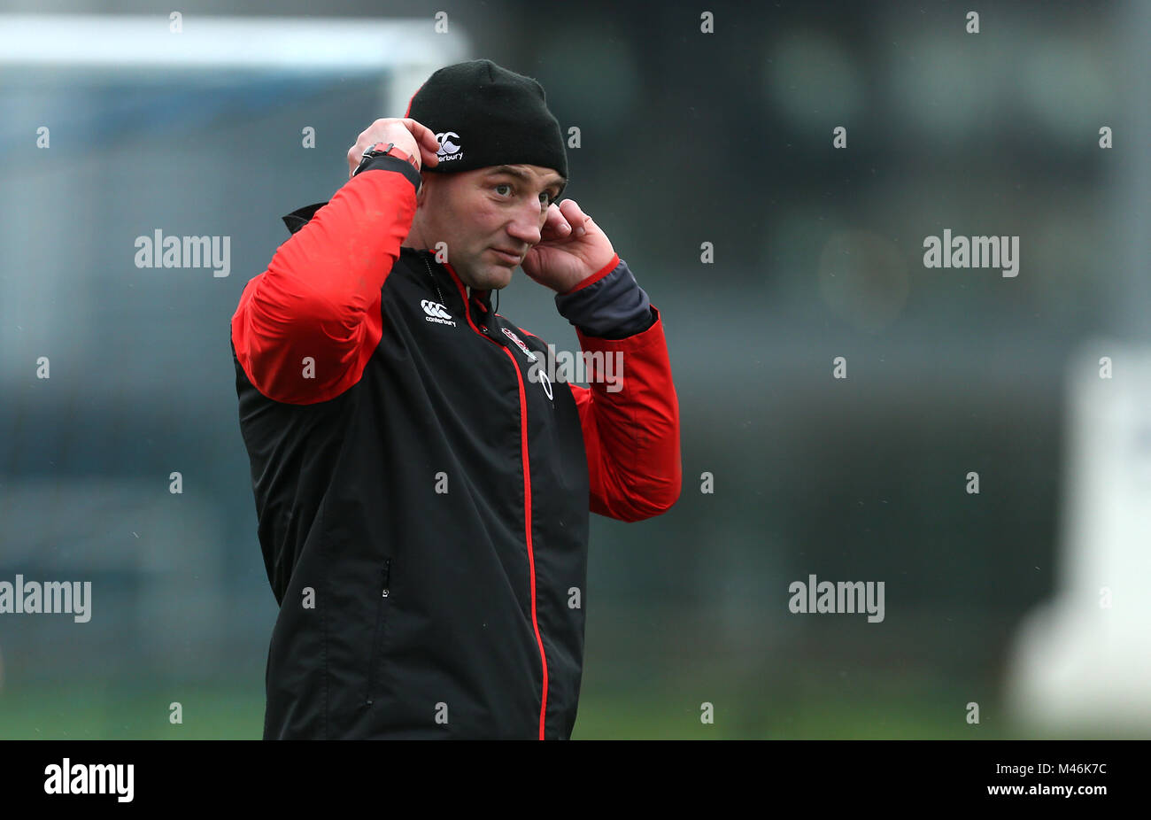 England Forwards Coach Steve Borthwick during the training session at ...