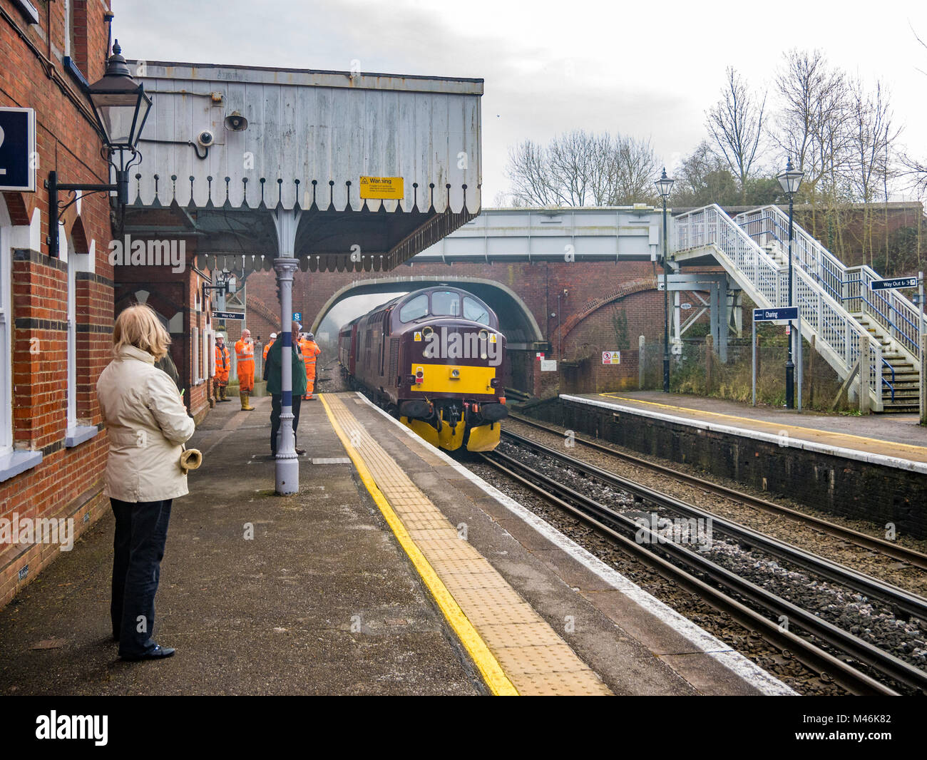 Oliver cromwell 70013 steam locomotive hi-res stock photography and ...