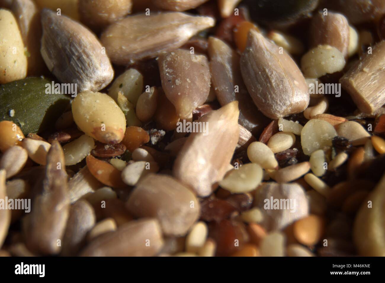 Mix seeds salad pile hi-res stock photography and images - Alamy