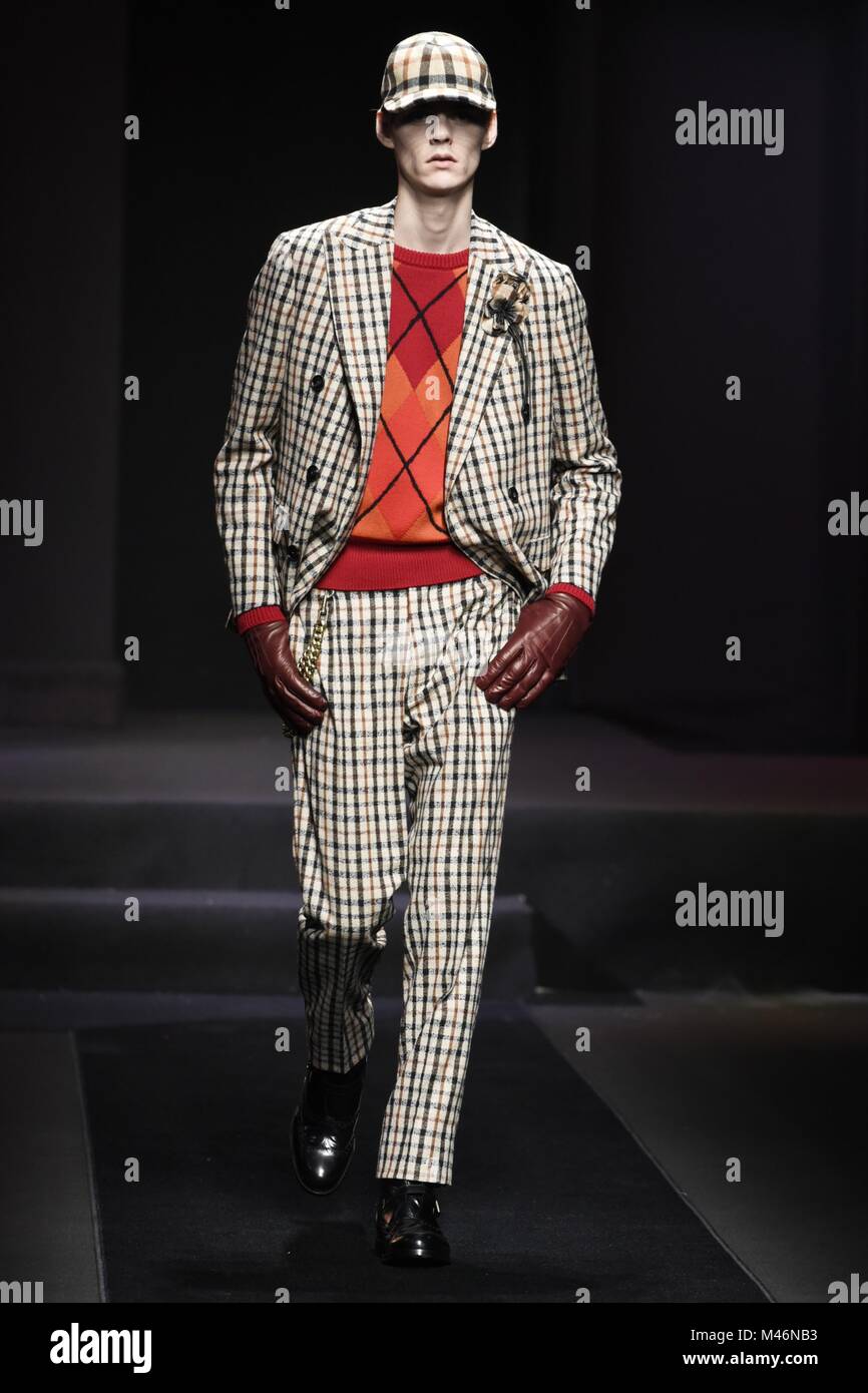 Milan Men's Fashion Week Autumn/Winter 2018/19 - Daks - Catwalk ...