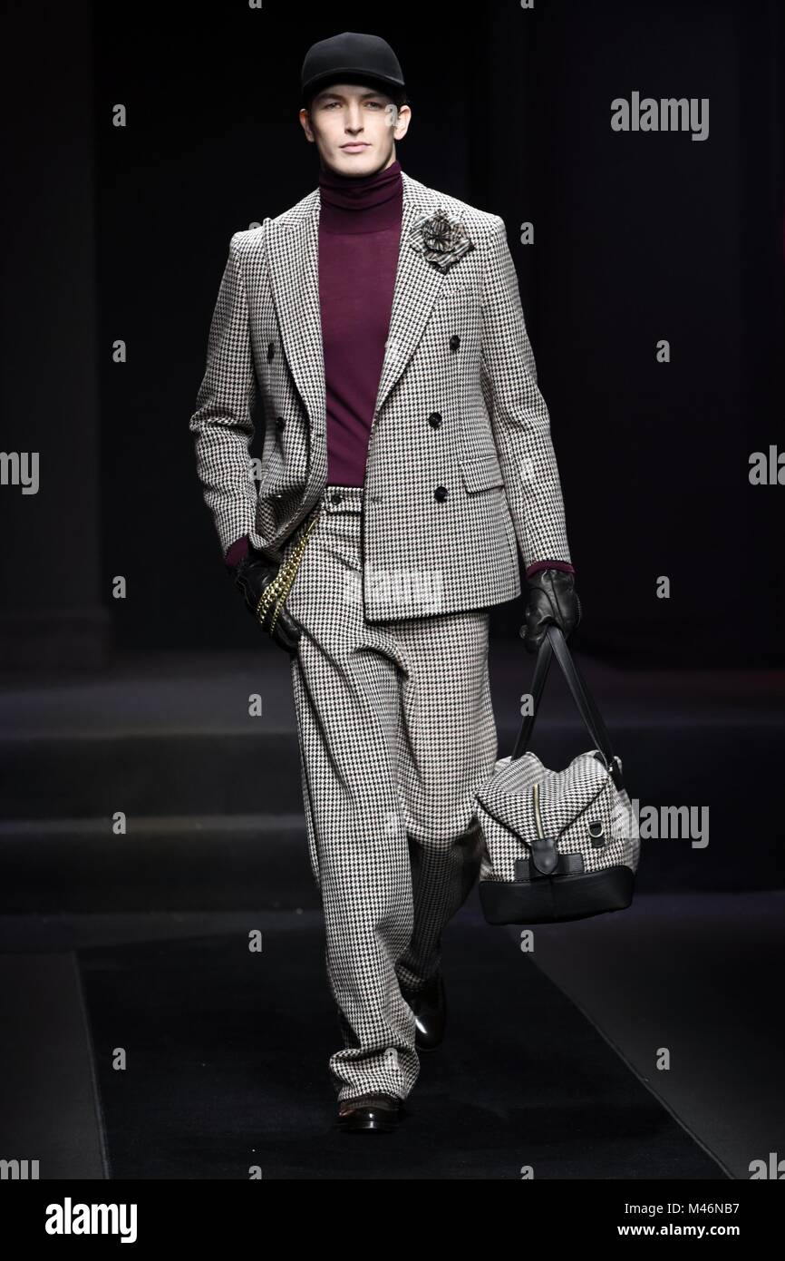 Milan Men's Fashion Week Autumn/Winter 2018/19 - Daks - Catwalk ...