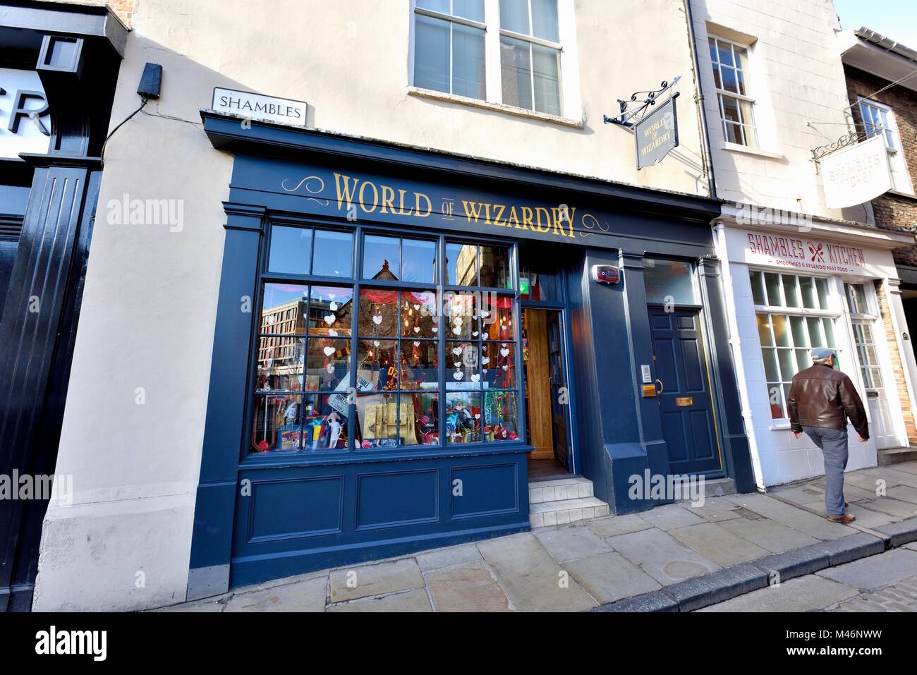 World of wizardry shop The shambles York Yorkshire England UK Stock ...