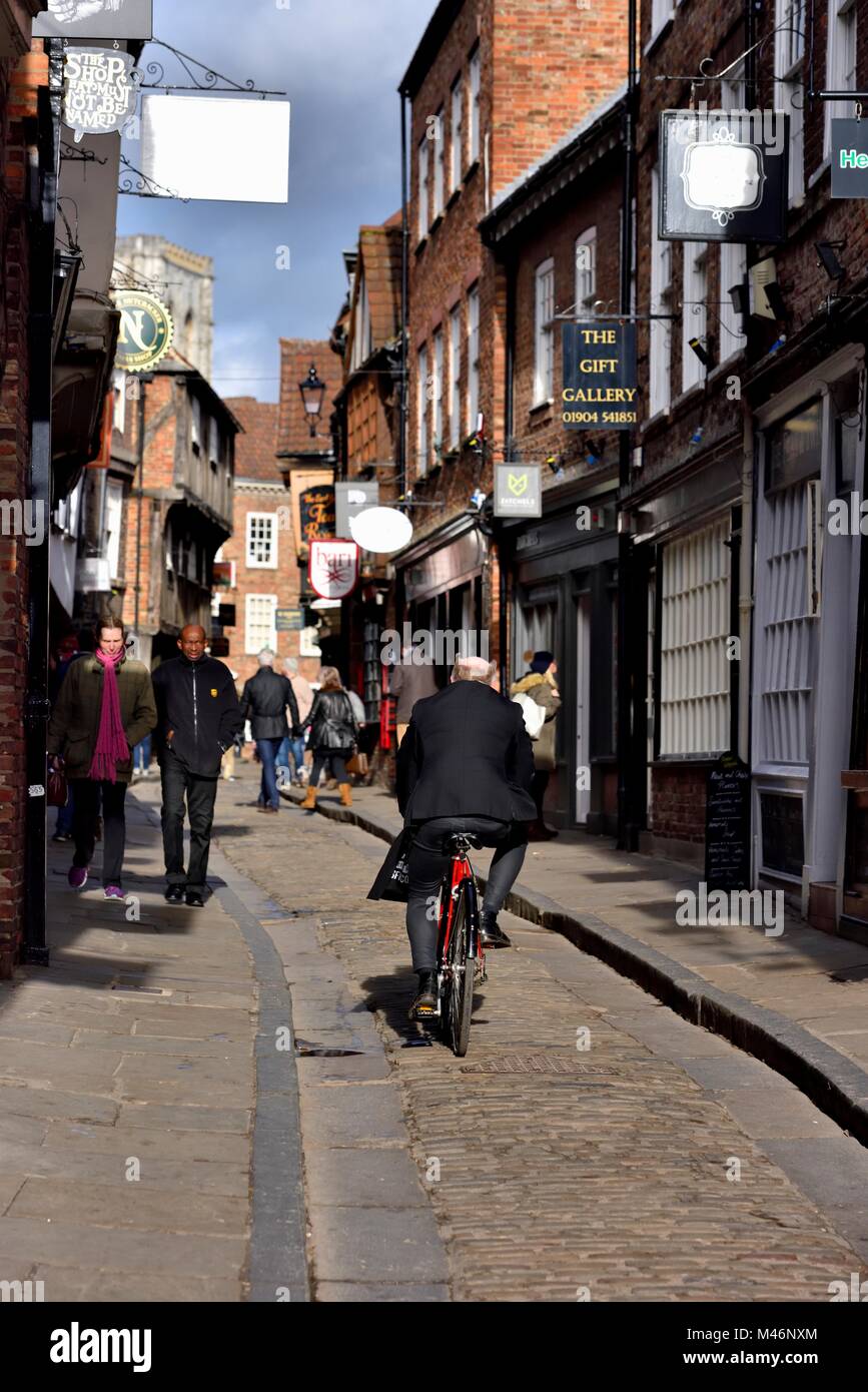 The Shambles York Yorkshire England UK Stock Photo - Alamy