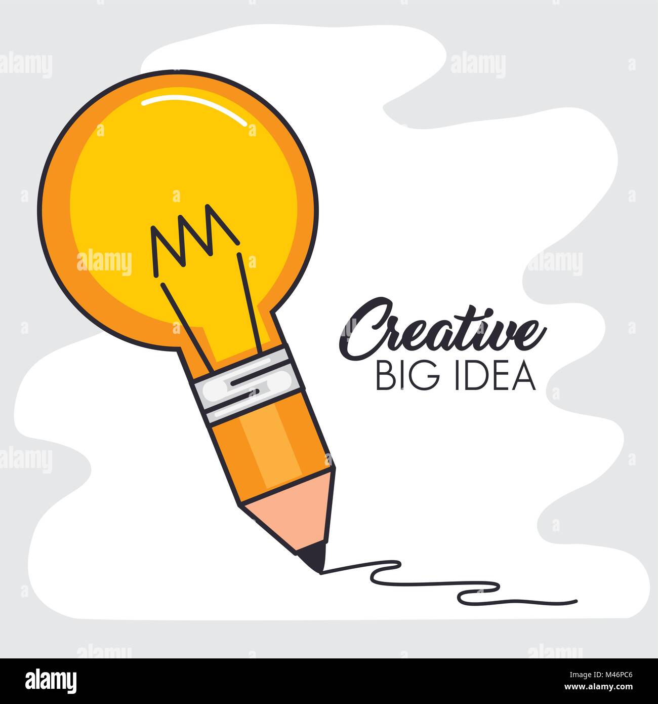 creative big idea set icons vector illustration design Stock Vector ...