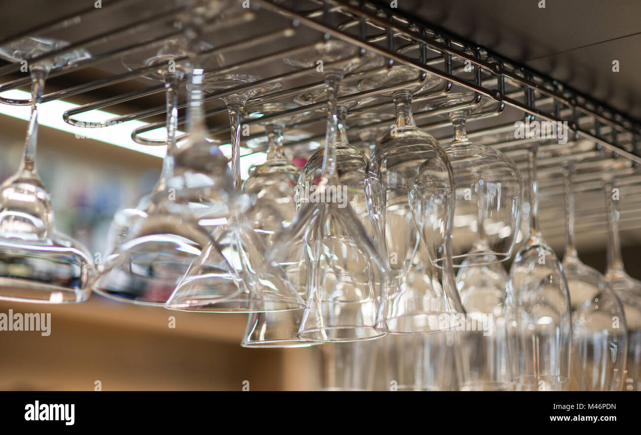 Table setting, interior elements and silverware in japaneese restaurant ...