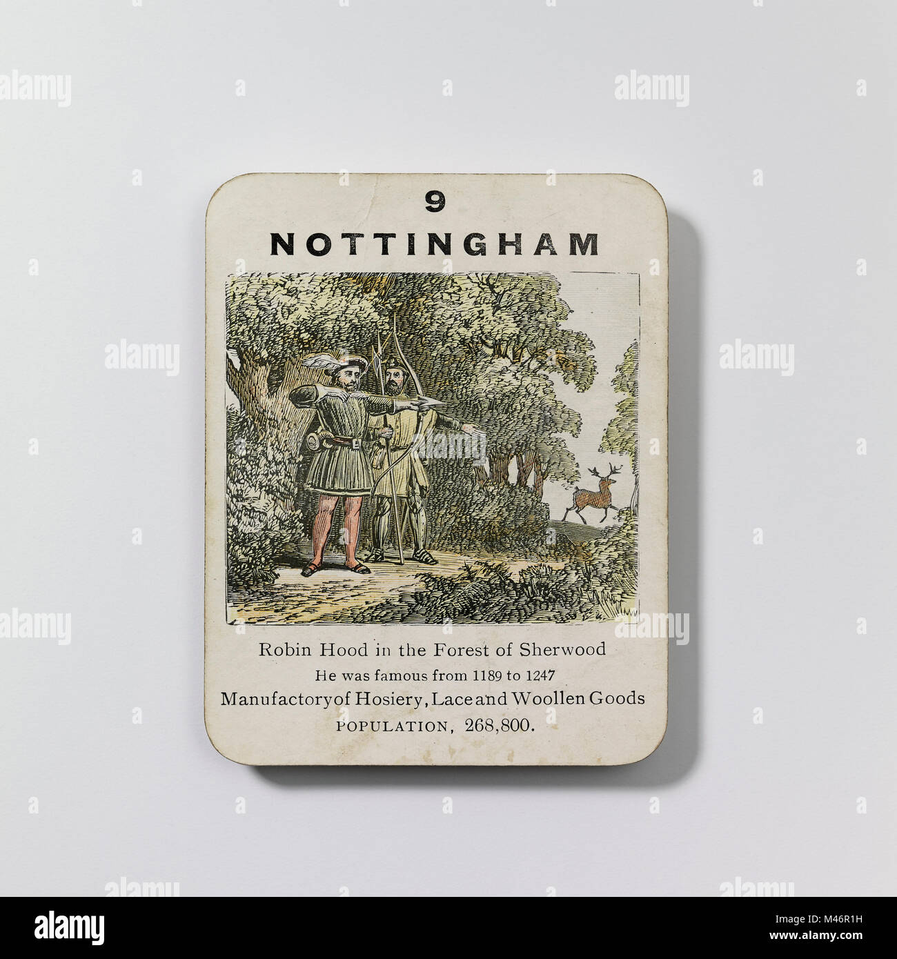 Vintage game - The counties of England card game 2nd series (c.1860 ...