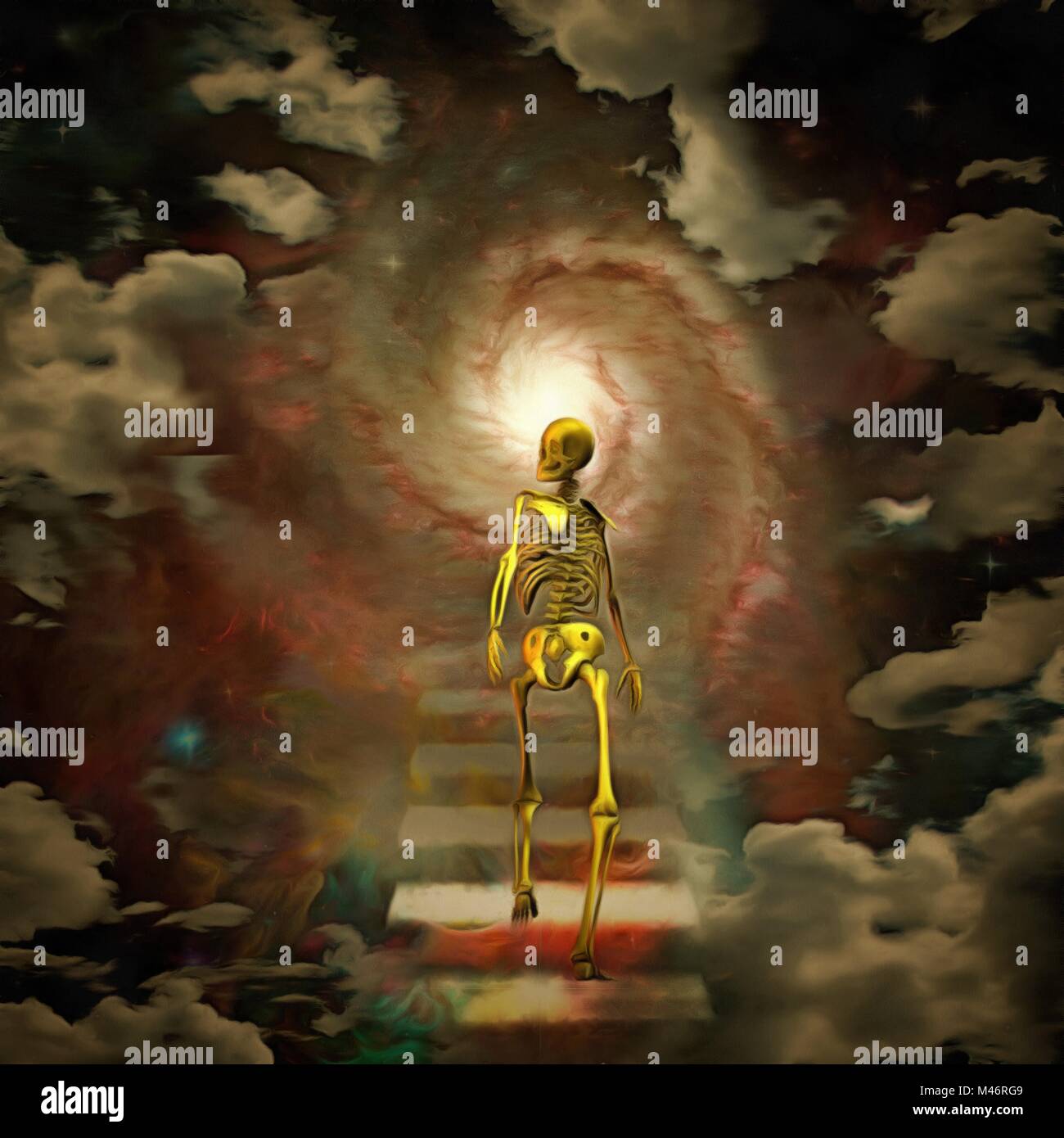 Death and immortality painting hi-res stock photography and images - Alamy