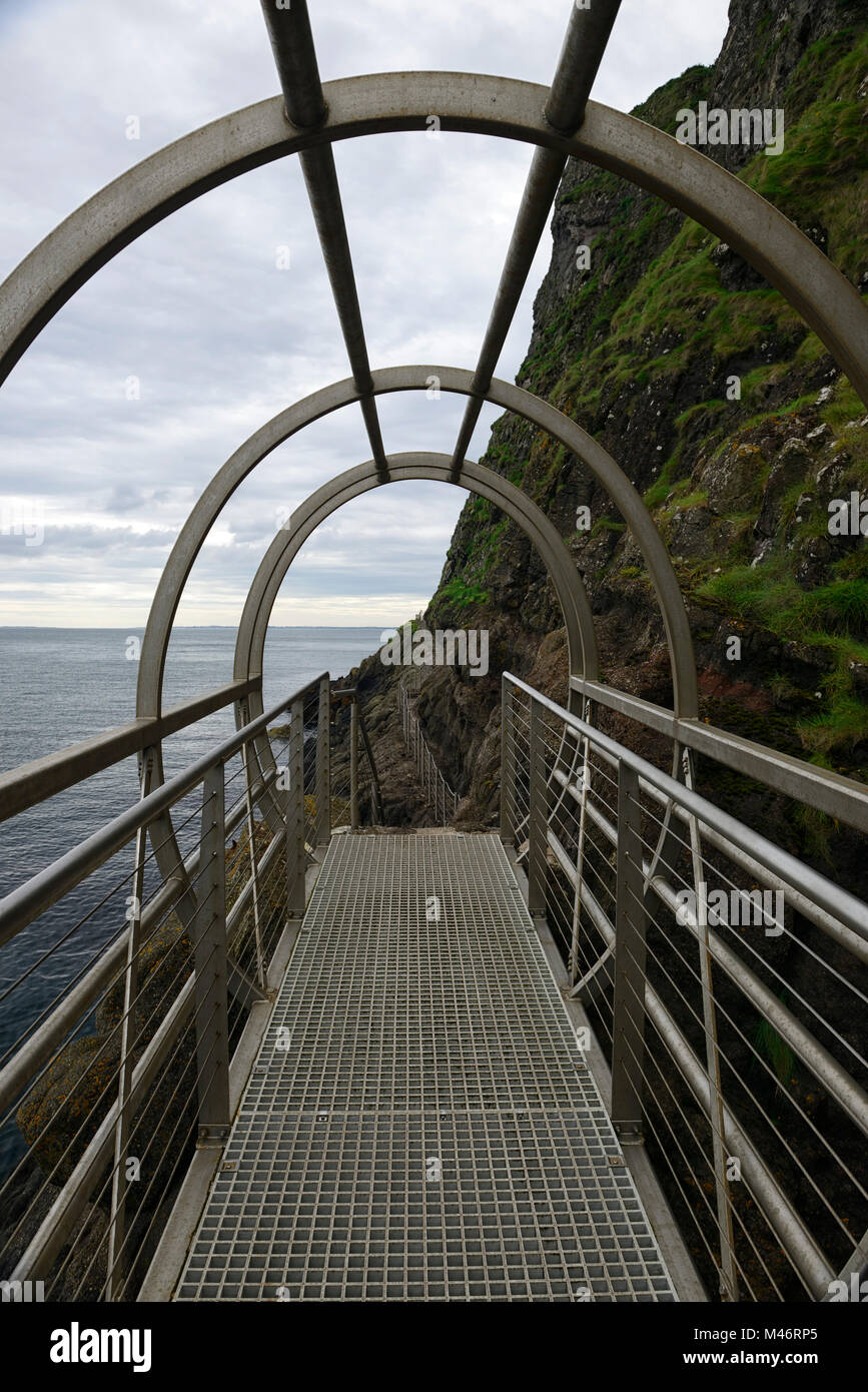 The Gobbins Cliff Path,Dramatic Cliff Walk,Metal Bridge,bridges ...