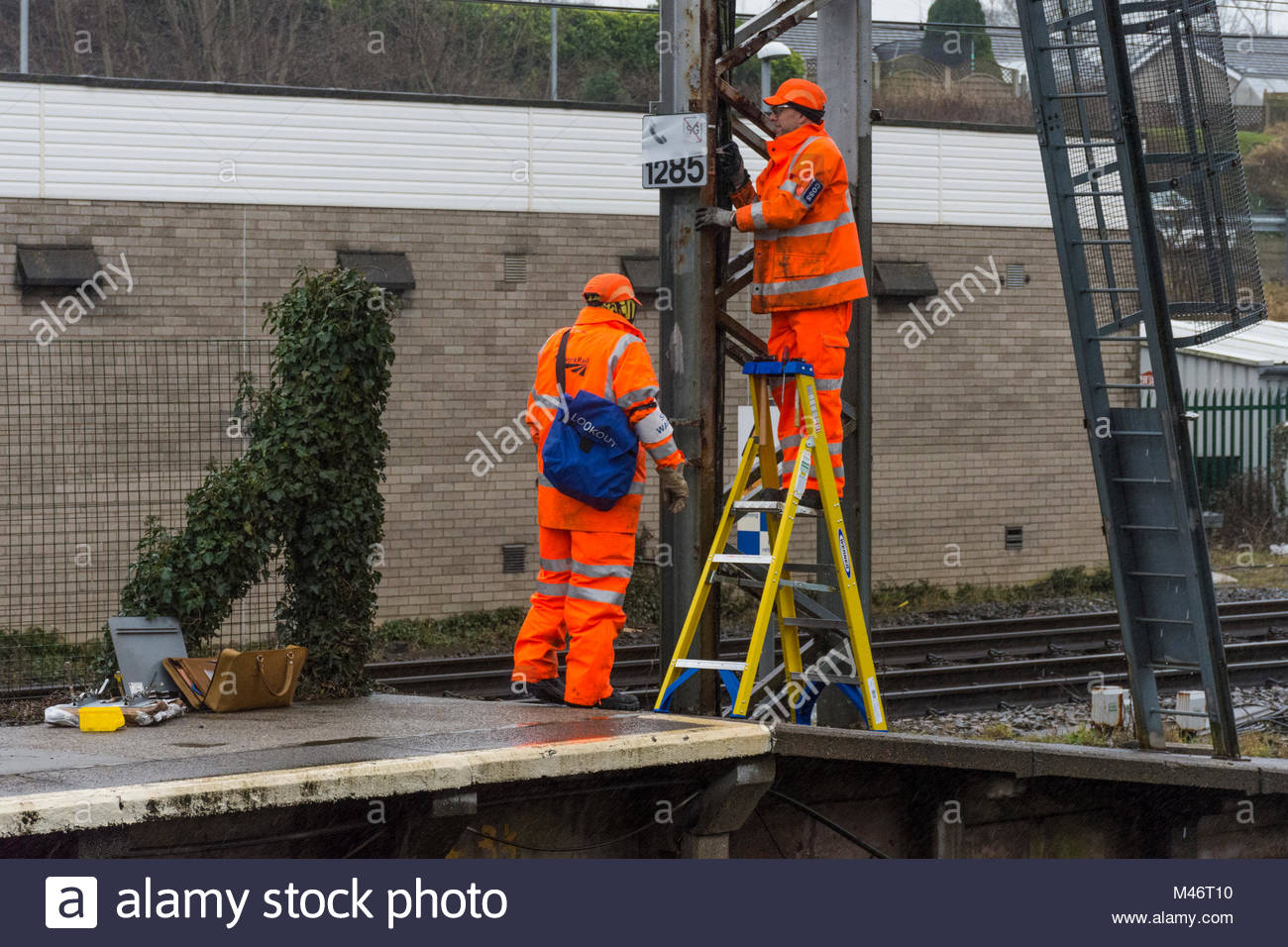 Network Rail Sign High Resolution Stock Photography and Images - Alamy