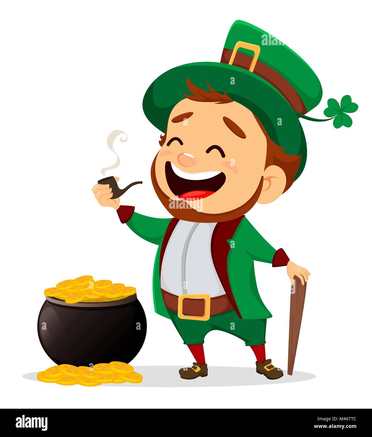 Abstract green gold saint Cut Out Stock Images & Pictures - Alamy