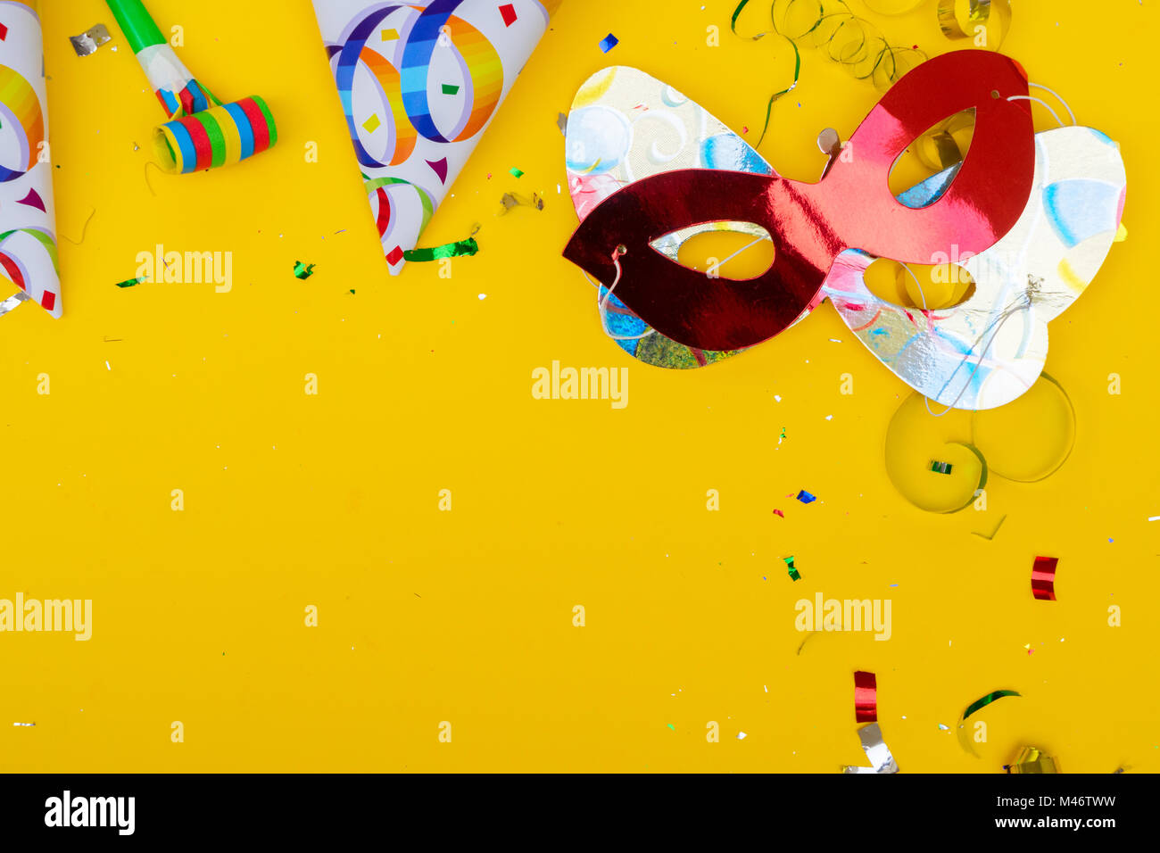 Bright colorful carnival or party scene Stock Photo - Alamy