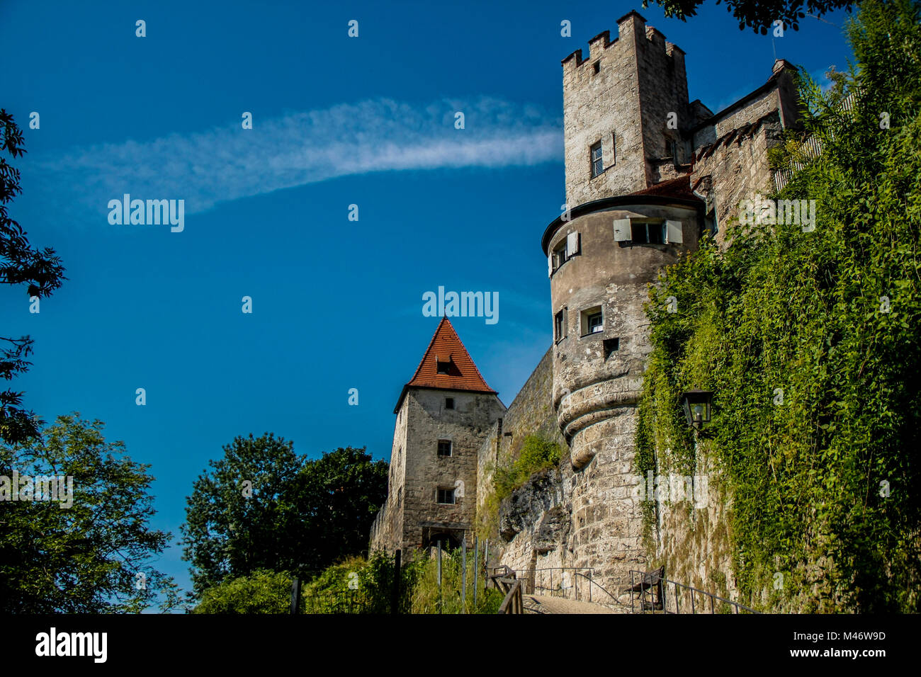 Castle in Burghausen Stock Photo - Alamy