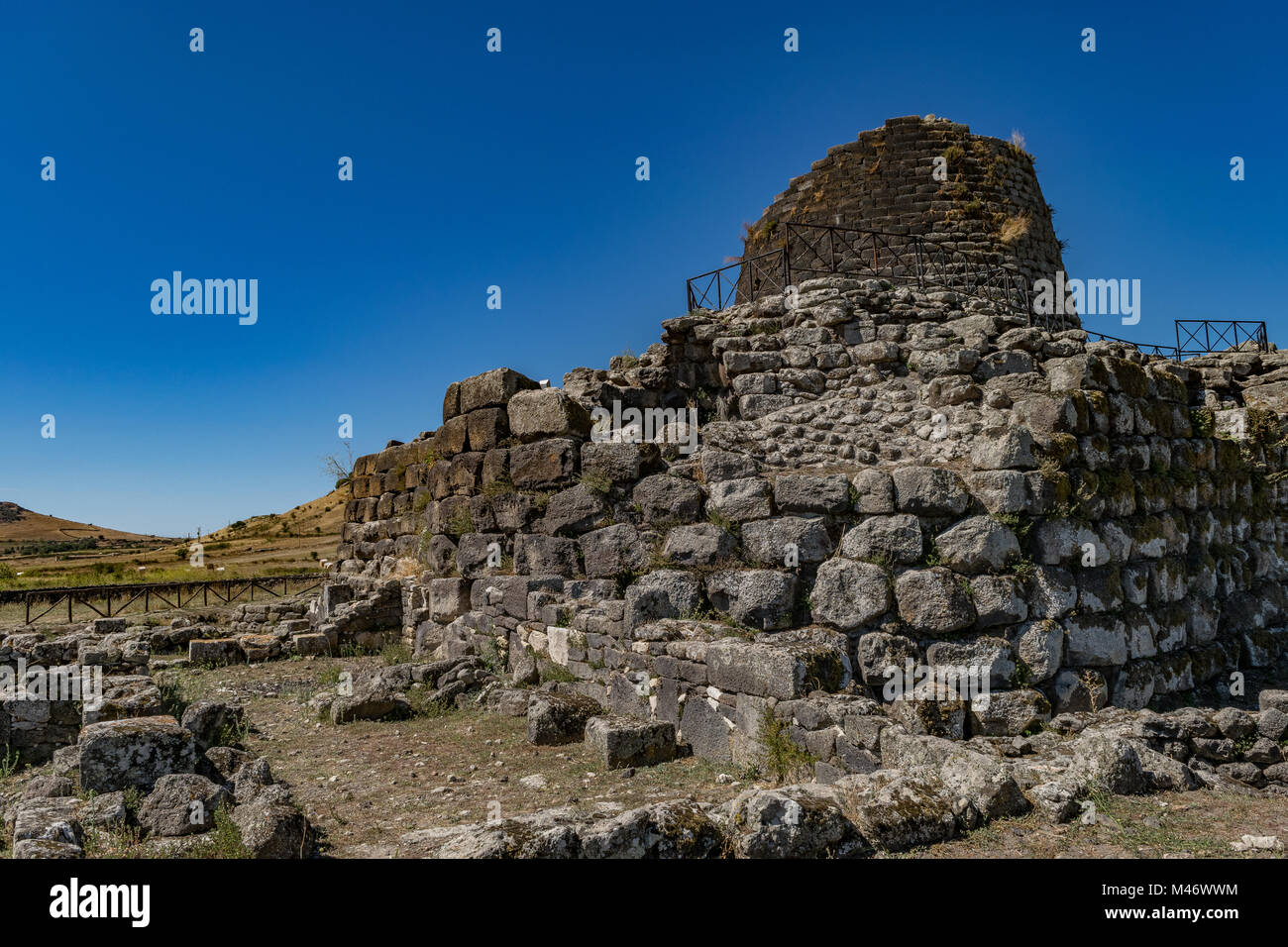 Sardinia nuraghe monument megalithic hi-res stock photography and ...
