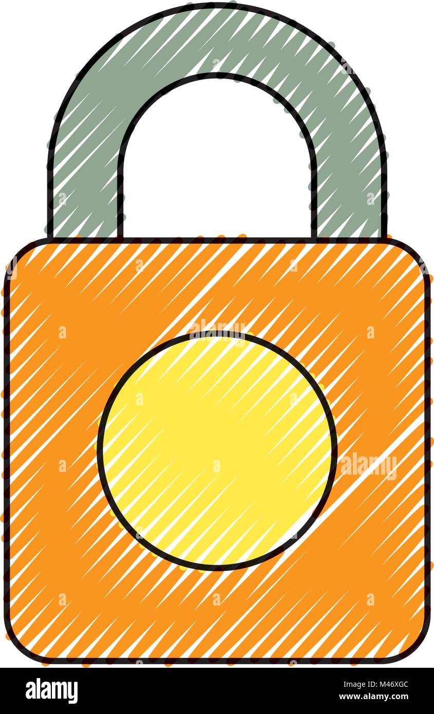 padlock vector illustration Stock Vector Image & Art - Alamy