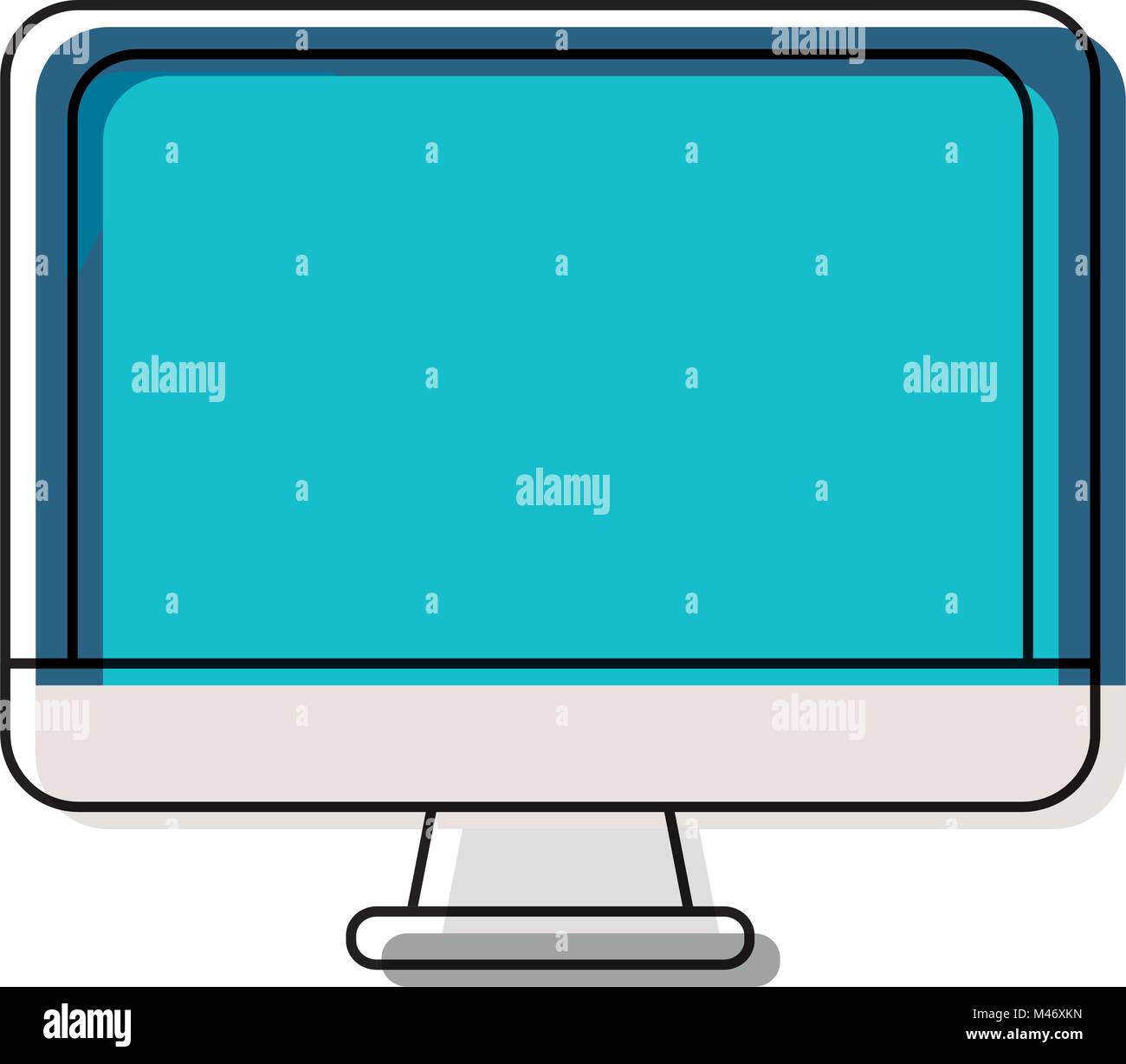 computer screen design Stock Vector Image & Art - Alamy