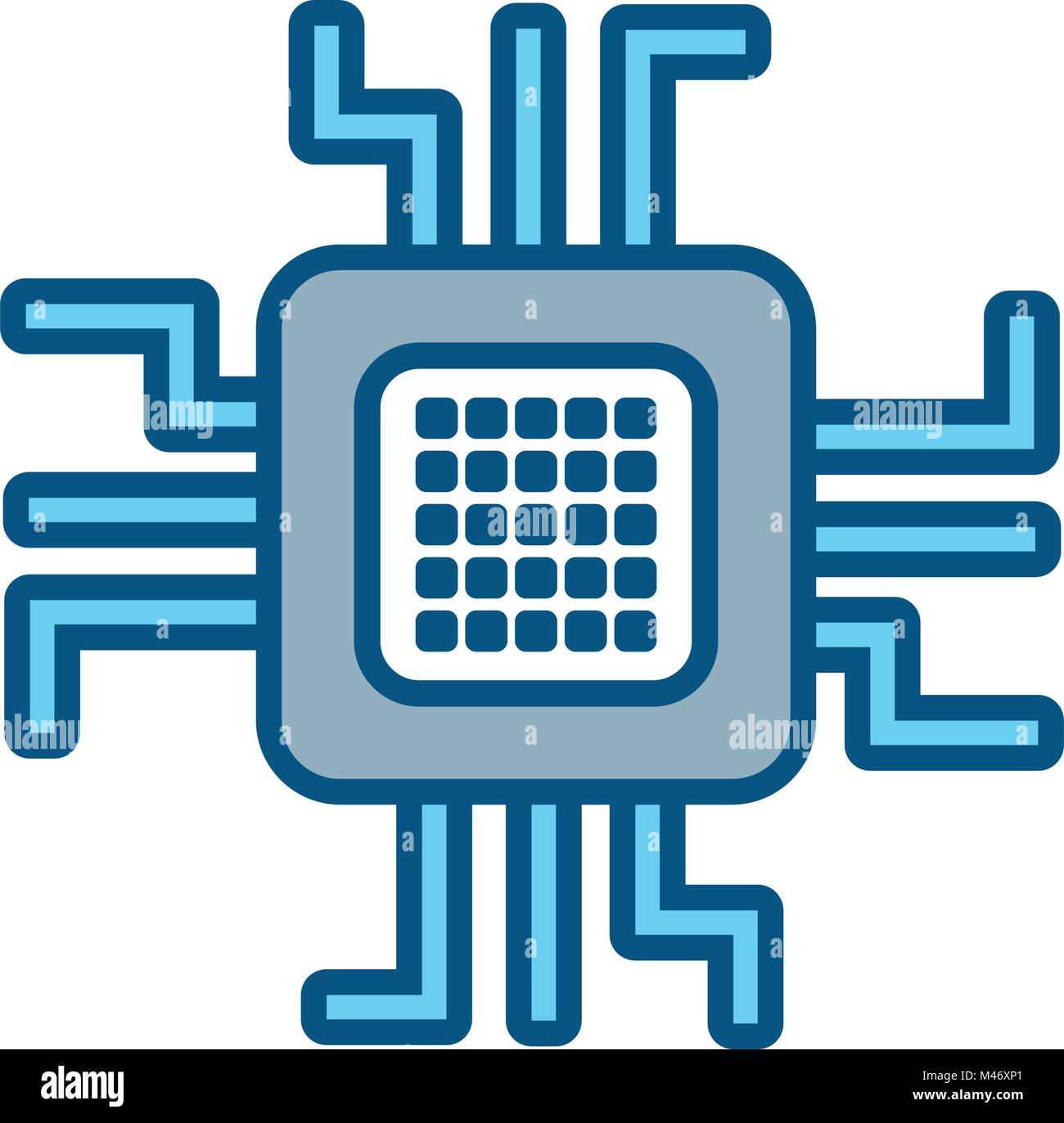 electronic circuit design Stock Vector Image & Art - Alamy