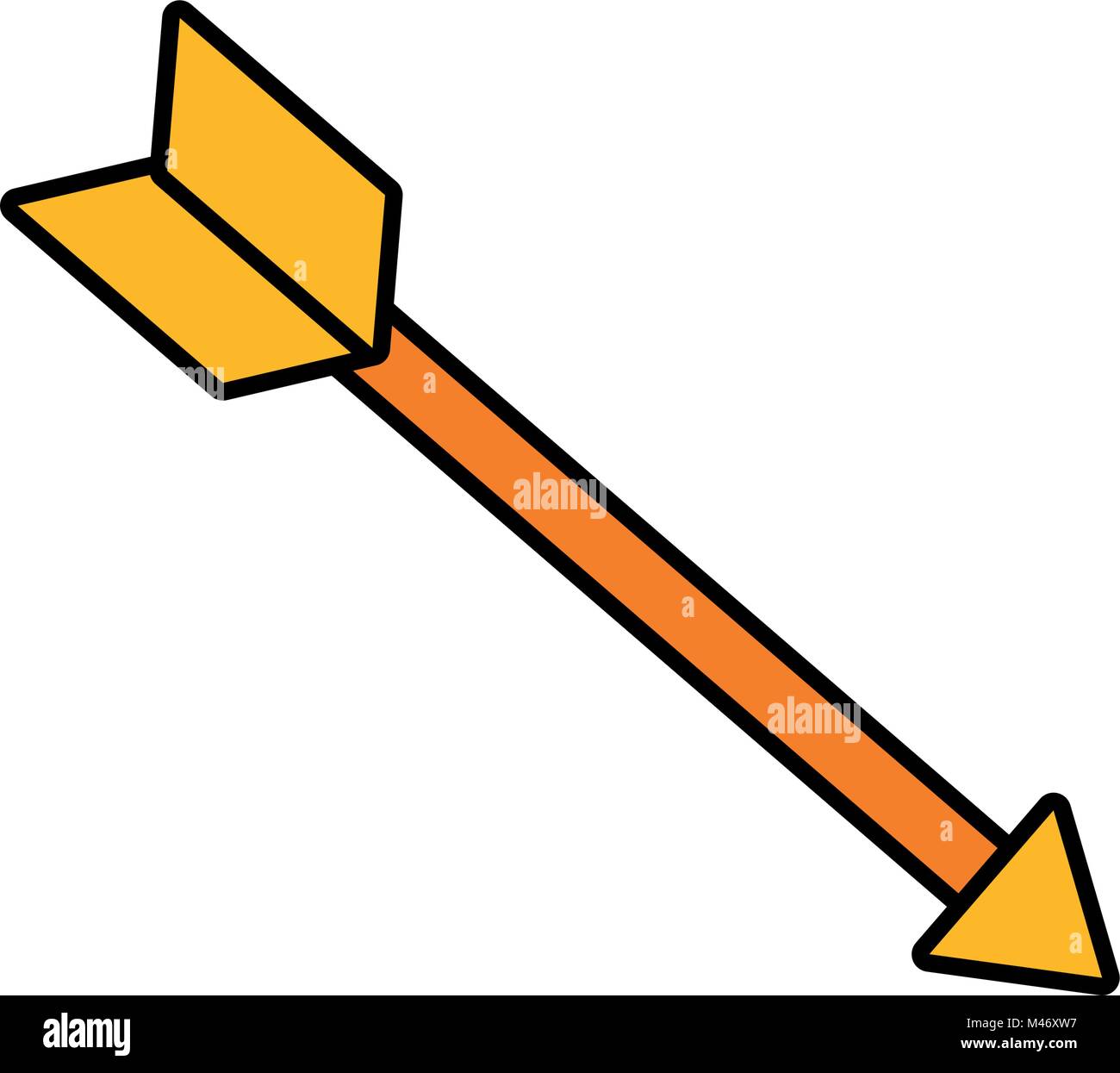 arrow vector illustration Stock Vector Image & Art - Alamy