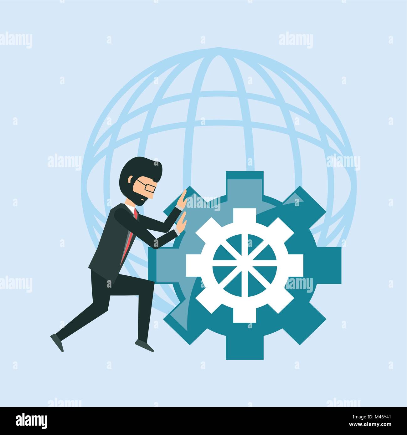 cartoon Businessman design Stock Vector Image & Art - Alamy
