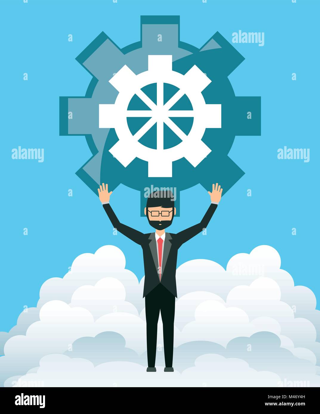 cartoon Businessman design Stock Vector Image & Art - Alamy