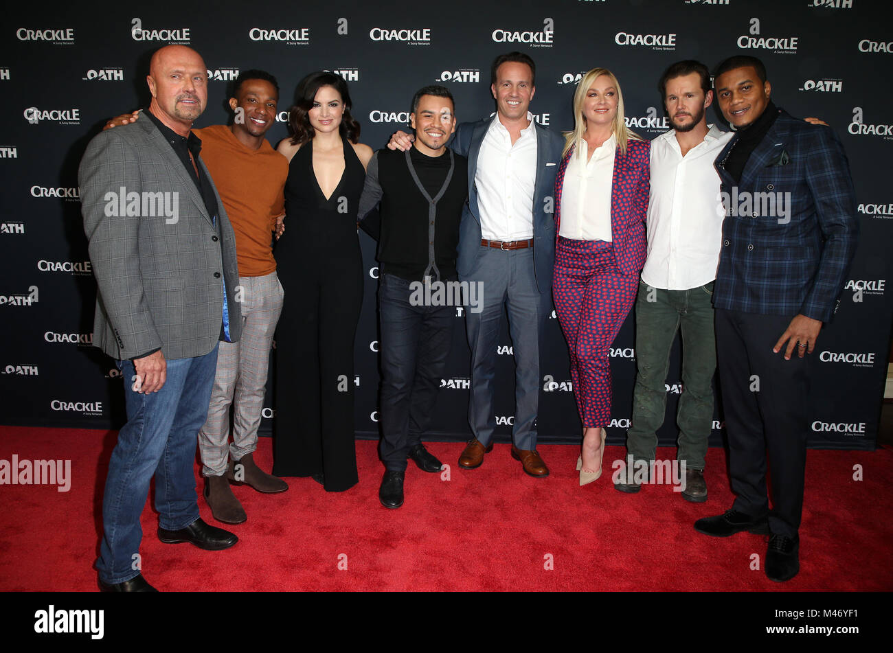 Photo Opp with the cast of Crackle’s new drama series “The Oath” At The ...