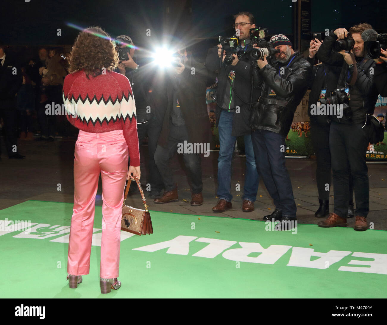 Early Man UK film premiere at the BFI IMAX, Waterloo, London Featuring ...