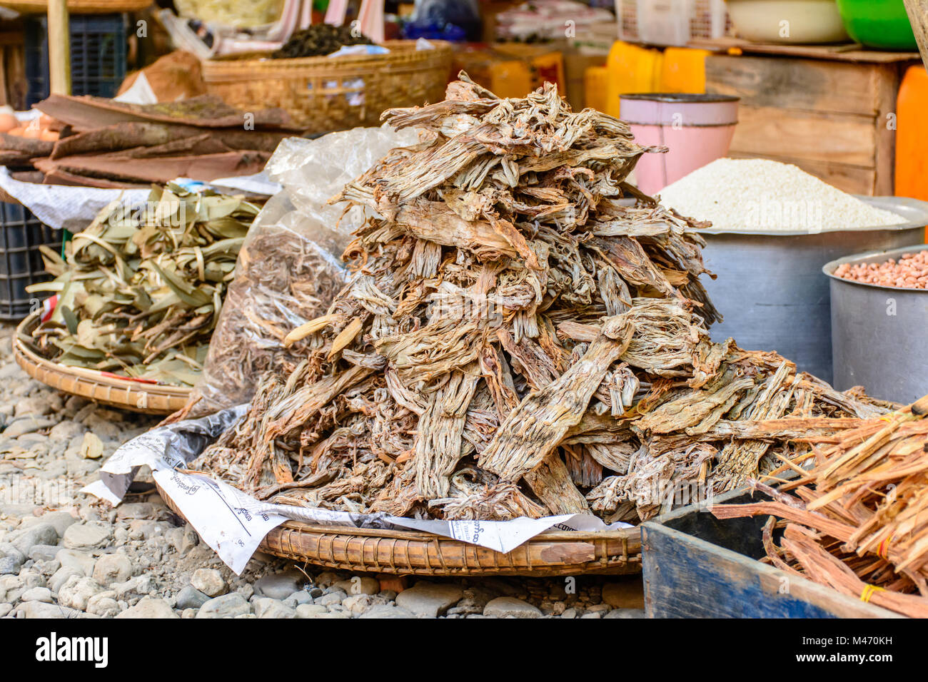 traditional foods shop at Shwe Set Taw pagoda festival, Myanmar, Feb ...