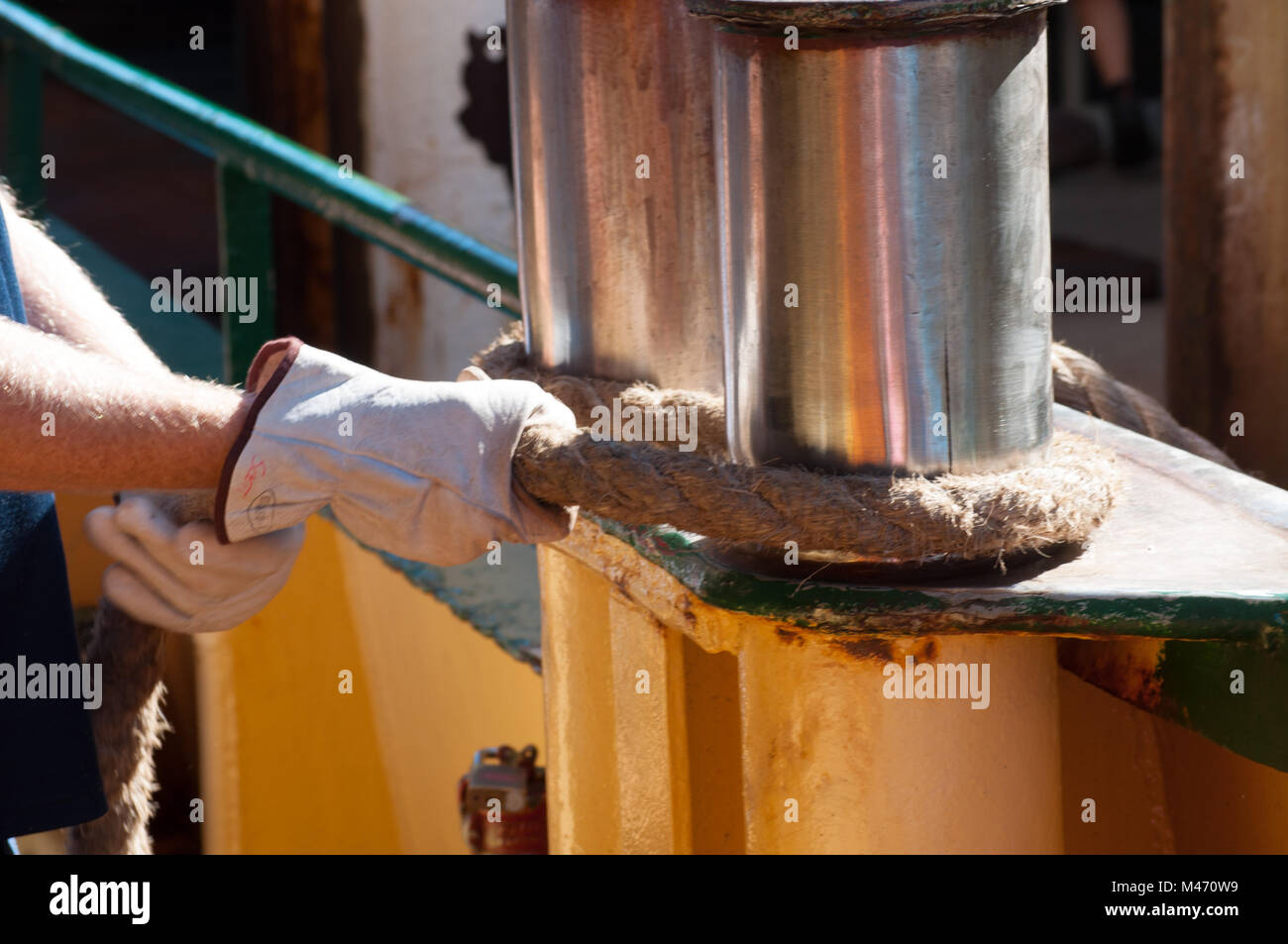 Ferry Worker High Resolution Stock Photography and Images - Alamy