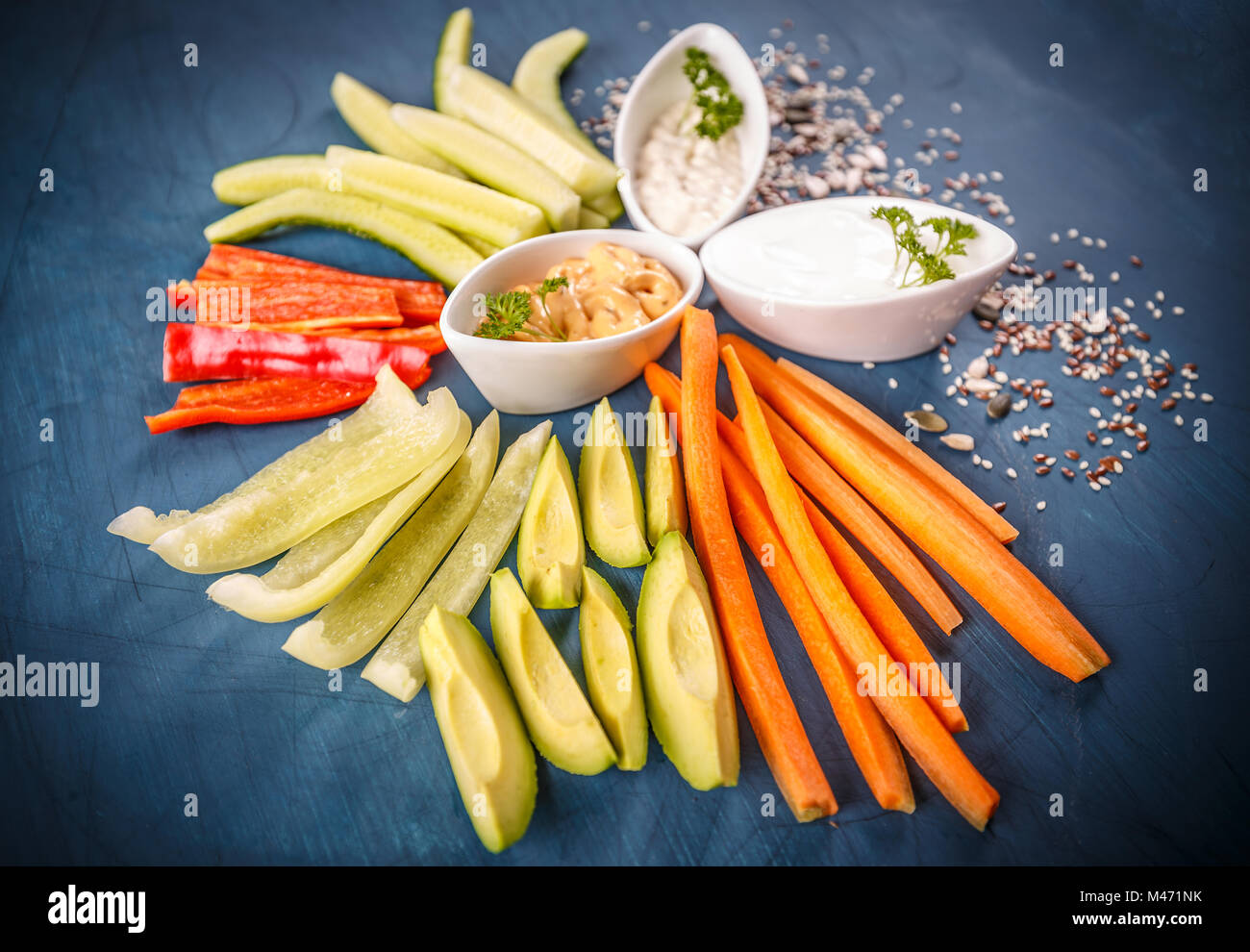 Vegetable snacks hi-res stock photography and images - Alamy