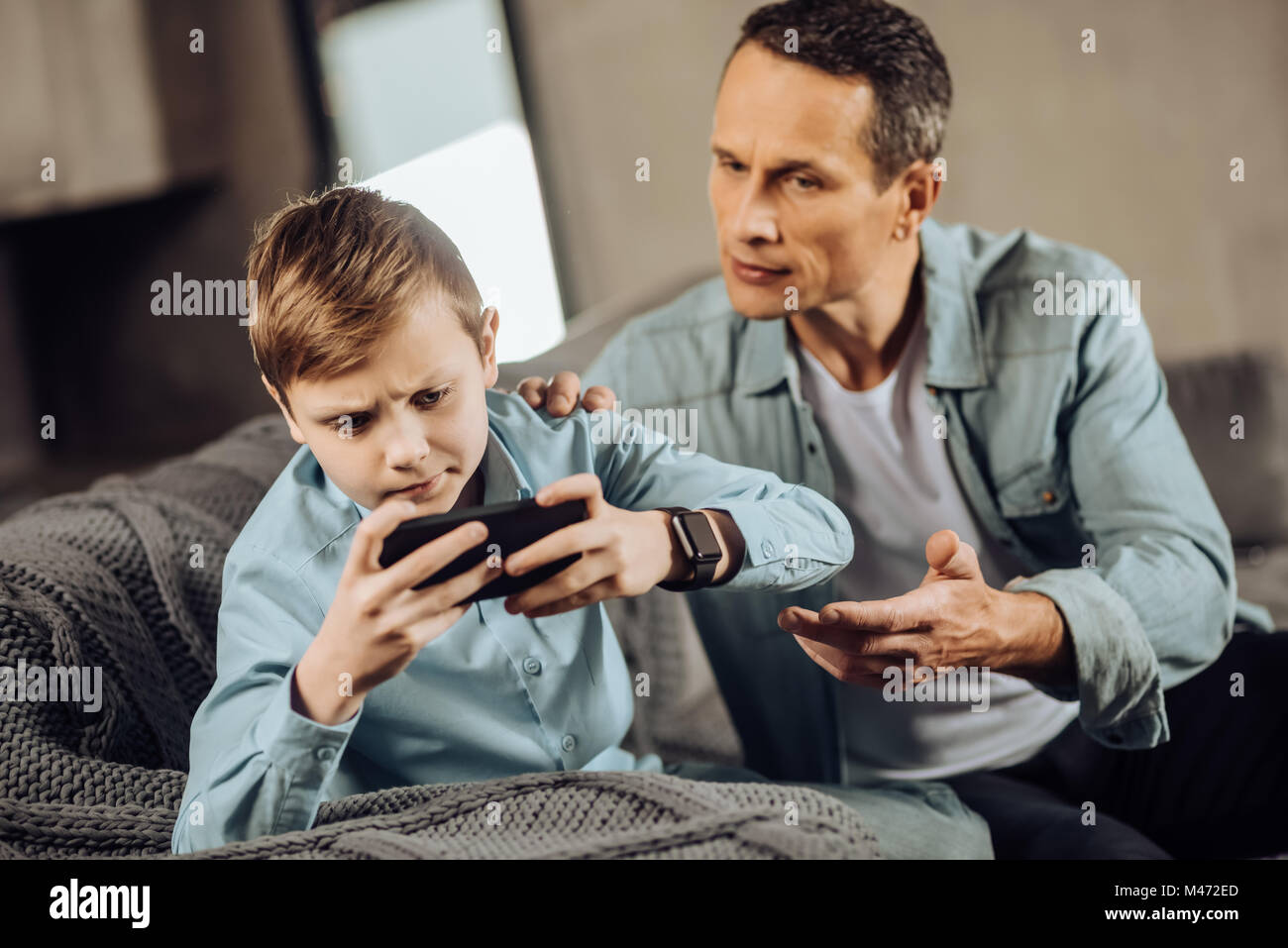 Strict father hi-res stock photography and images - Alamy