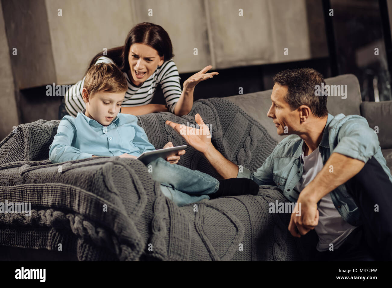 Worried parents hi-res stock photography and images - Alamy