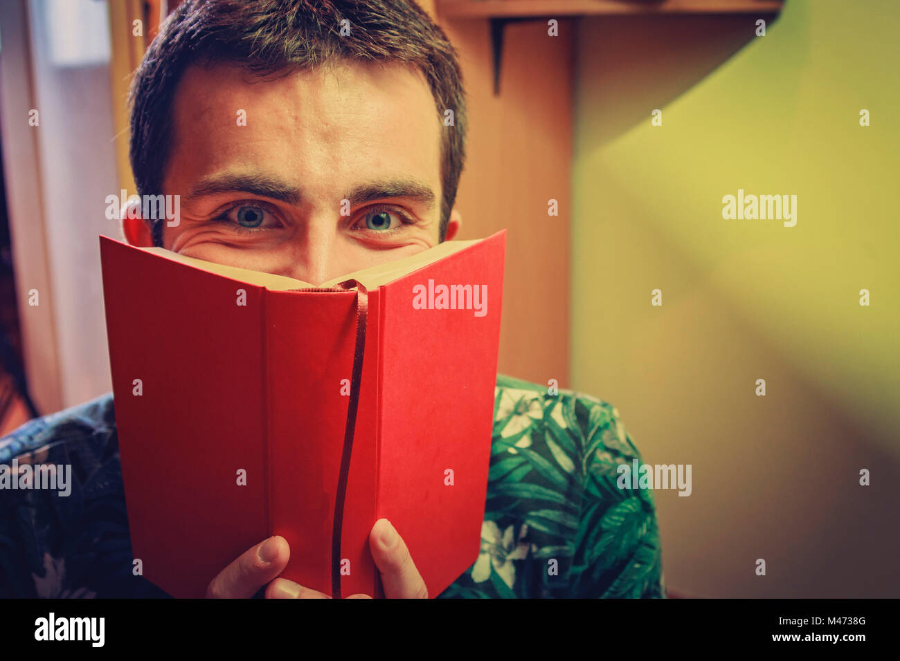 Clever book lover hi-res stock photography and images - Alamy