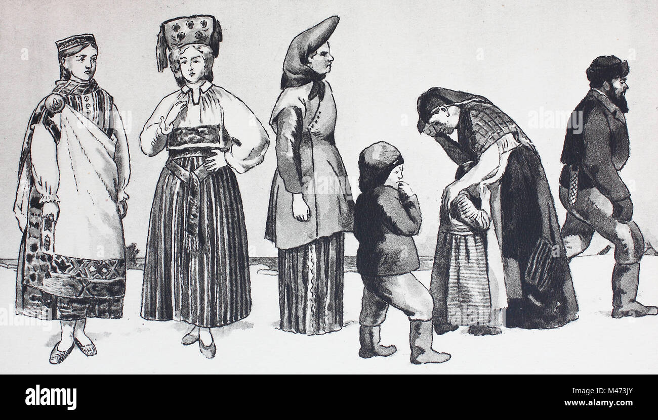 Fashion, costumes, clothes in the Baltic countries, 18th-19th century ...