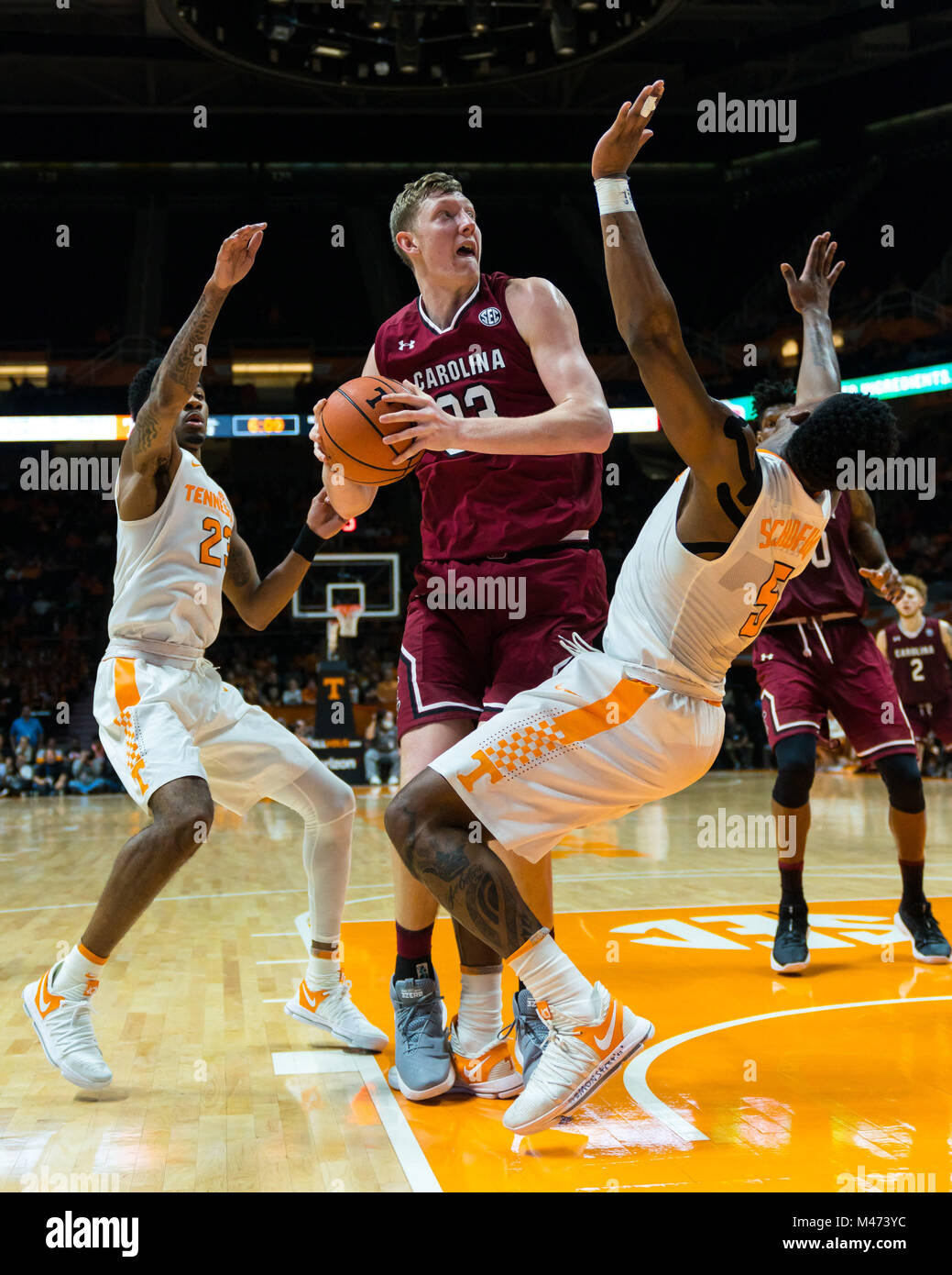 February 13, 2018: Jason Cudd #33 of the South Carolina Gamecocks ...