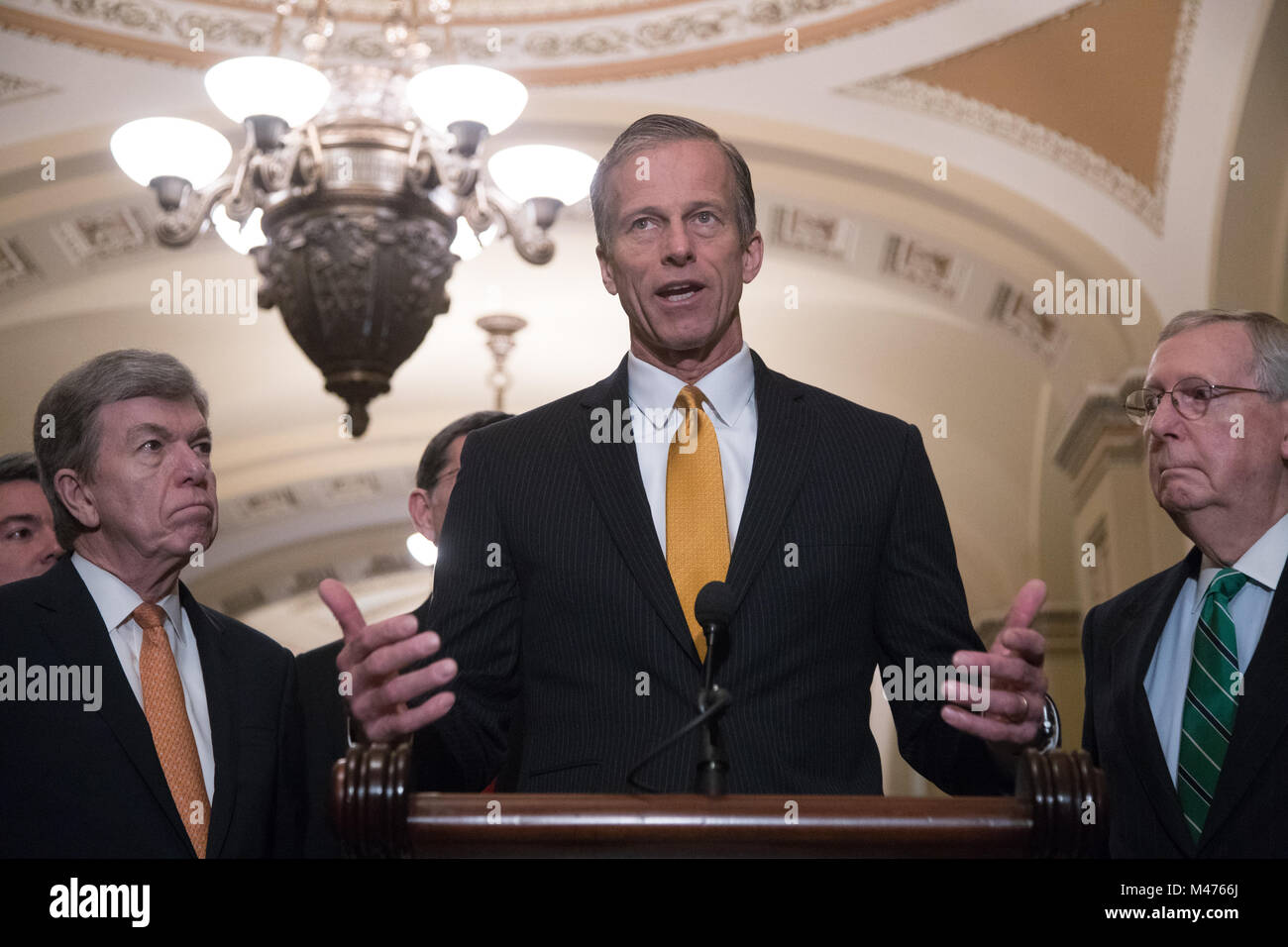 Washington, United States Of America. 13th Feb, 2018. Senator John ...