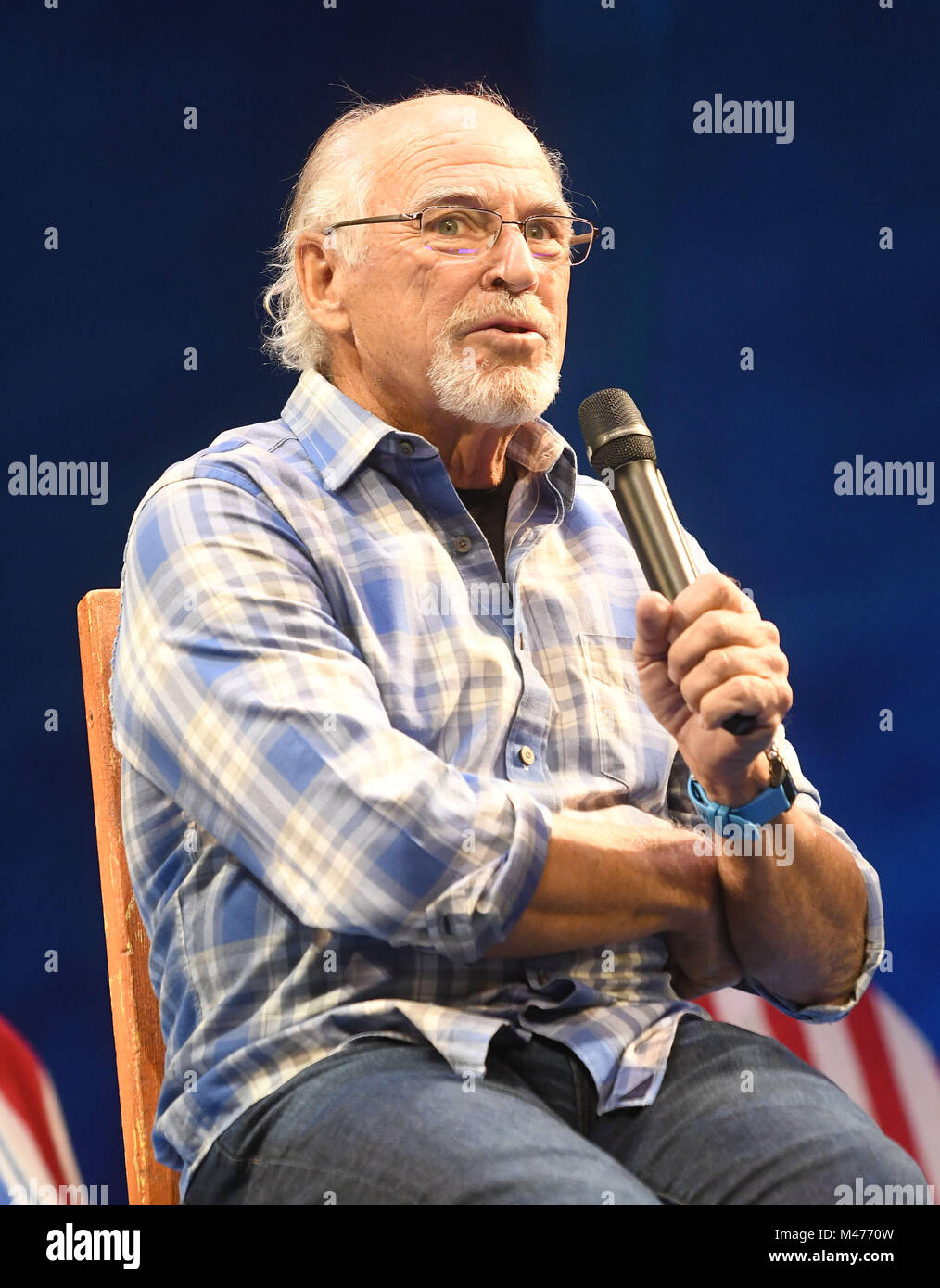 New York, NY, USA. 14th Feb, 2018. Jimmy Buffett attends the "Escape To ...